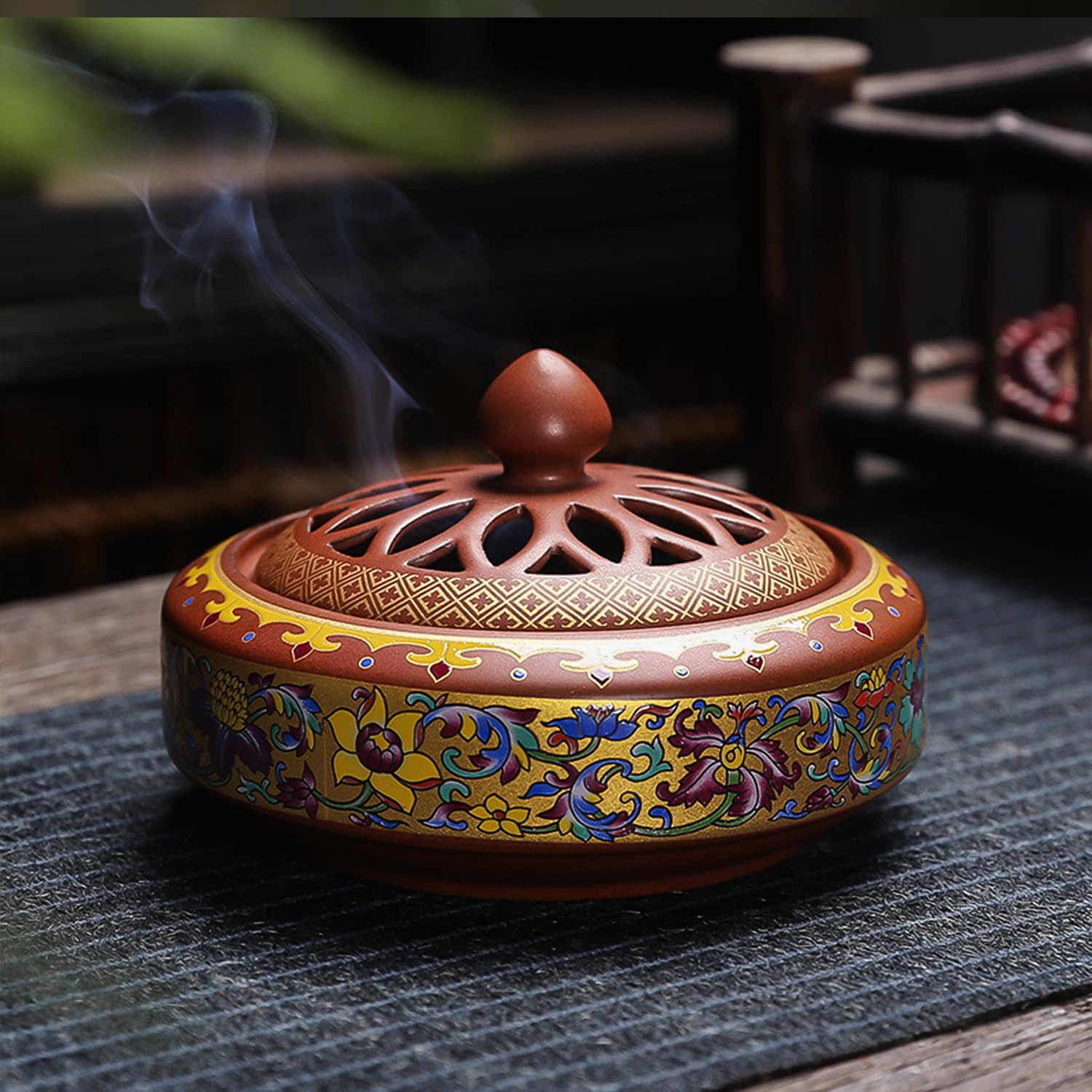 Ekhasa Ceramic Dhoop Dani Loban Burner Holder Stand for Home | Dhup Ka ...