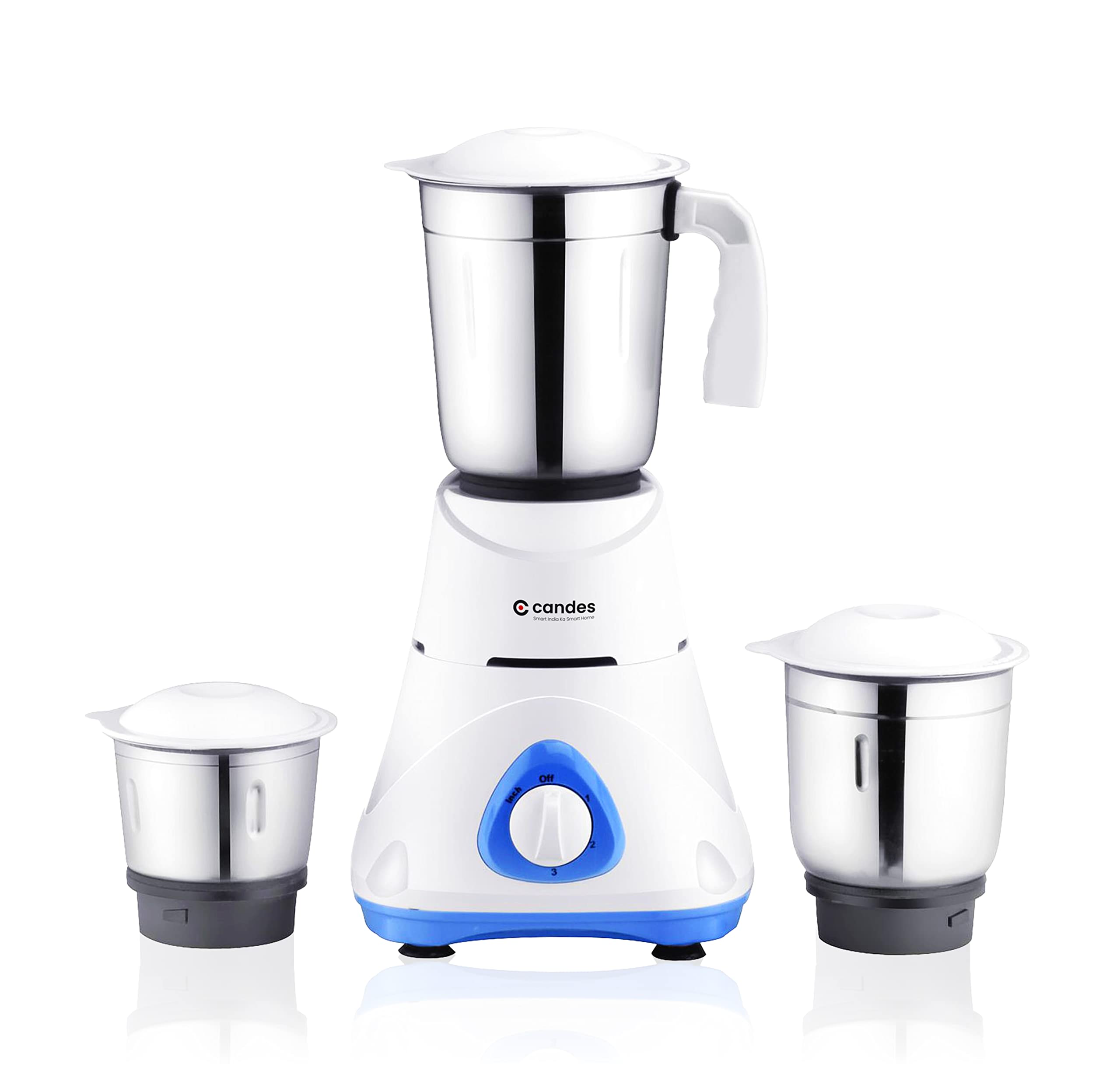 Buy Candes Bolt 550W: Mixer Grinder with 3 Jars – The Better Home