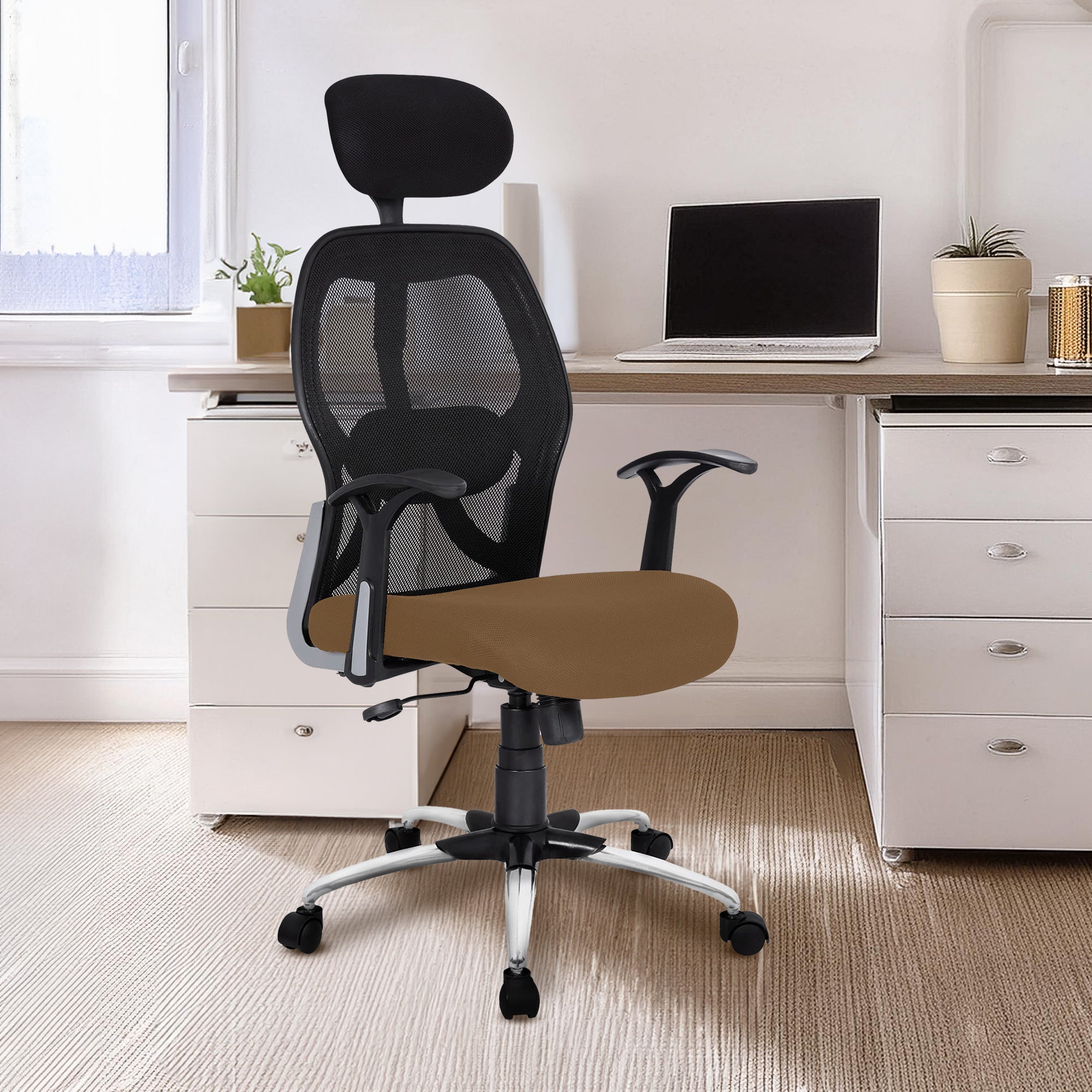 Buy Apollo High Back Ergonomic Office Chair - Black – The Better Home