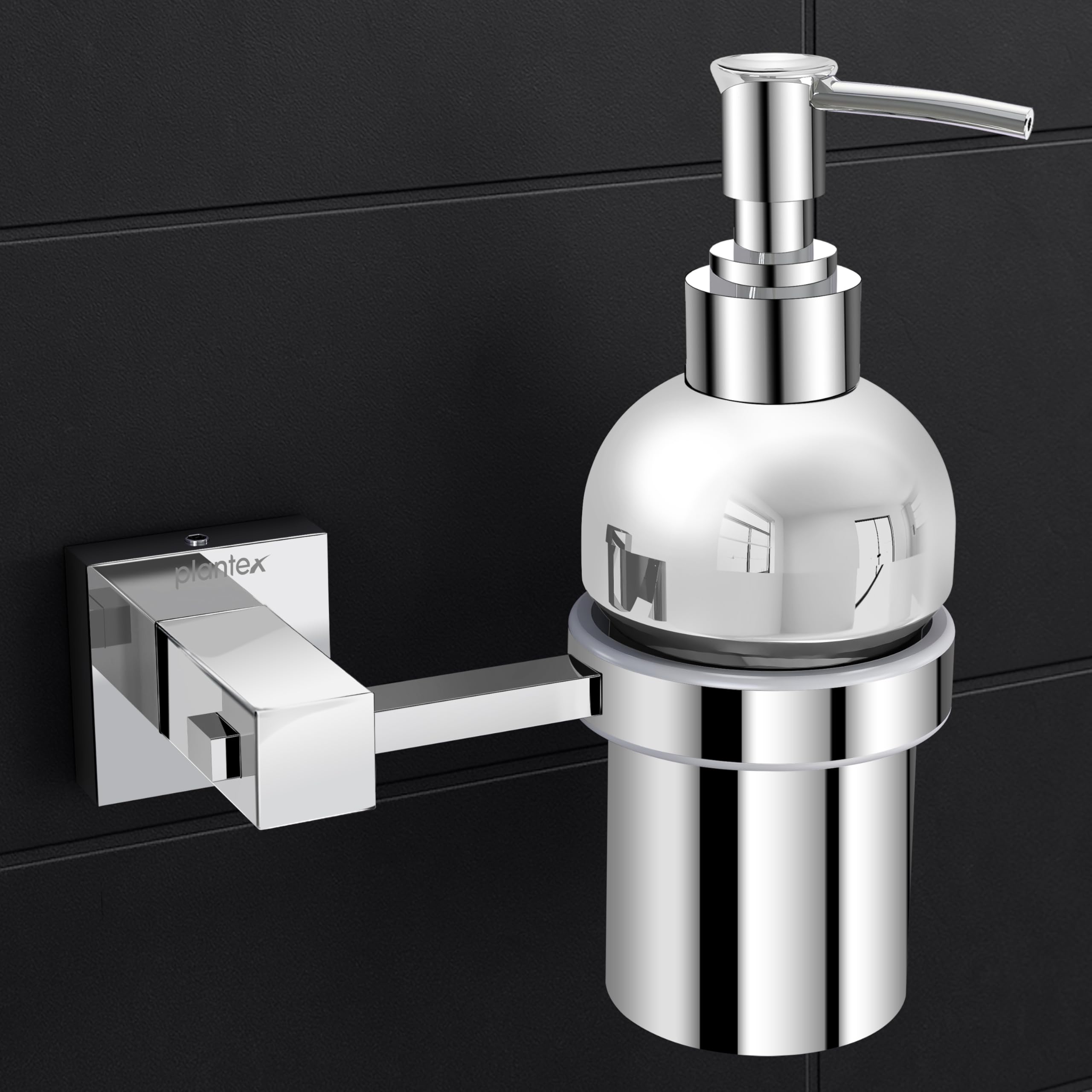 Plantex 304 Grade Stainless Steel Hand Wash Holder for Wash Basin Liqu ...