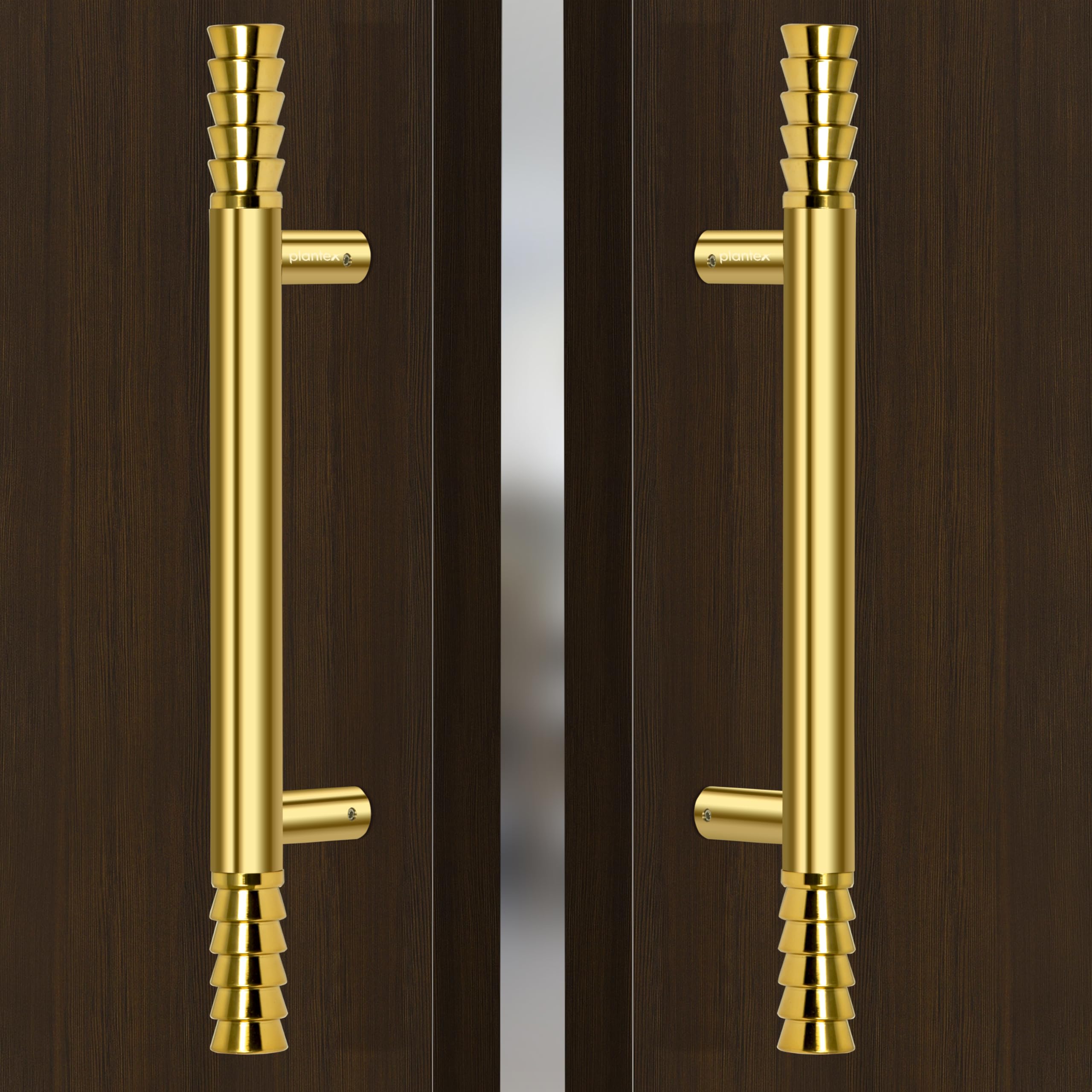 Buy Plantex Golden Lotus: 14" Main Door Handle in Gold – The Better Home