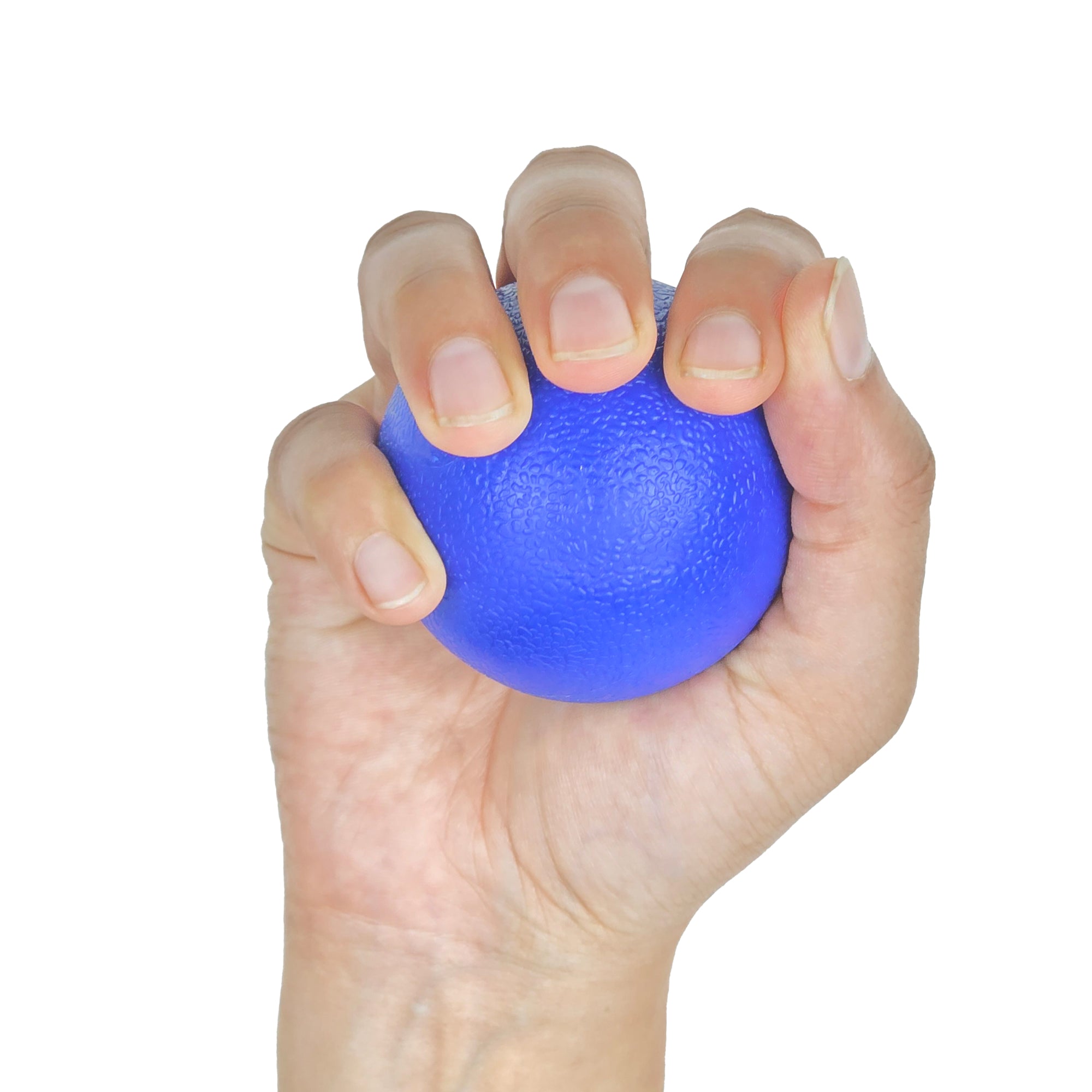 Universal Size Blue Massage Ball: Pain Relief Grip Ball | Silicone Mat ...
