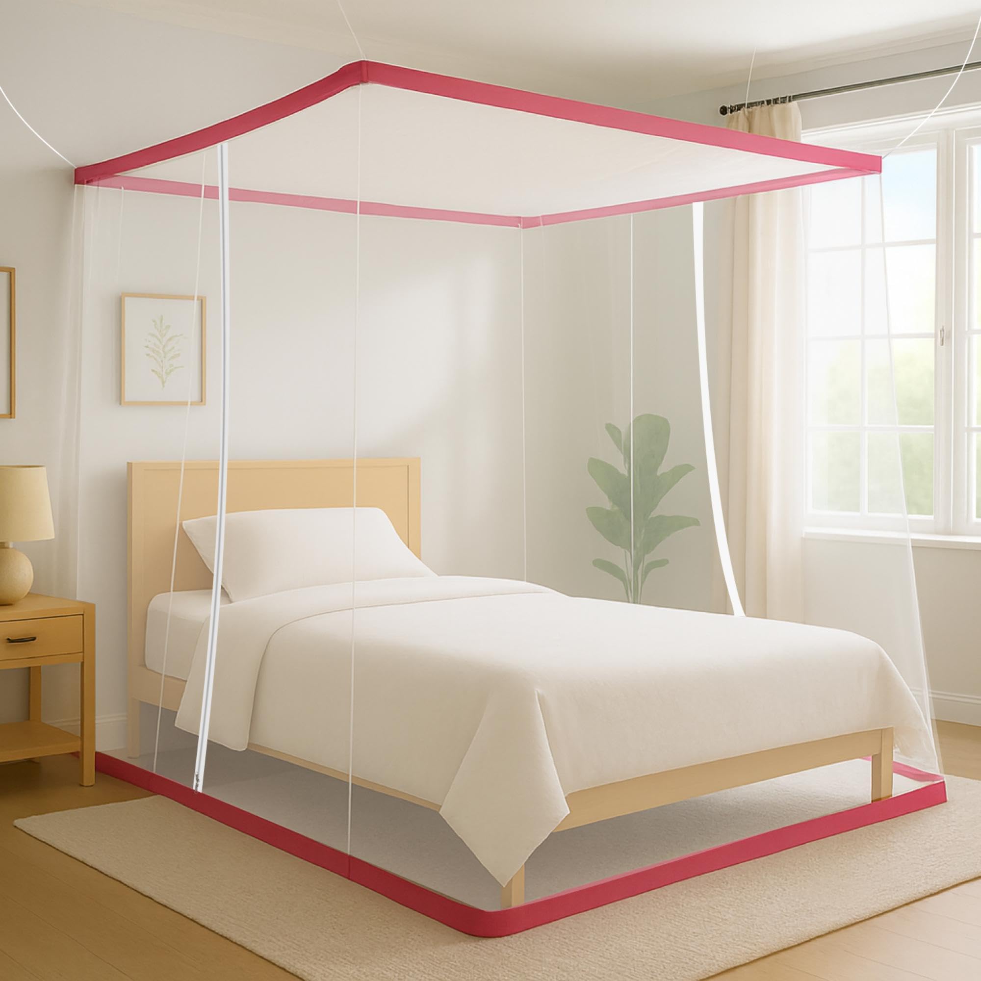 Buy Classic Mosquito Net for Single Bed | Foldable Machardani – The ...