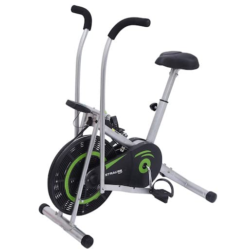 Buy Strauss Stayfit Exercise Bike - Ergonomic Design, LCD Monitor – The ...