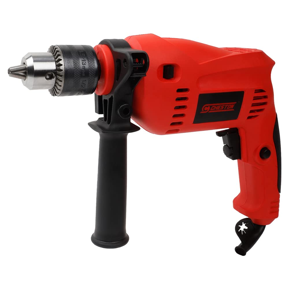Cheston Impact Drill Machine 13mm Chuck with Reversible and Variable S ...