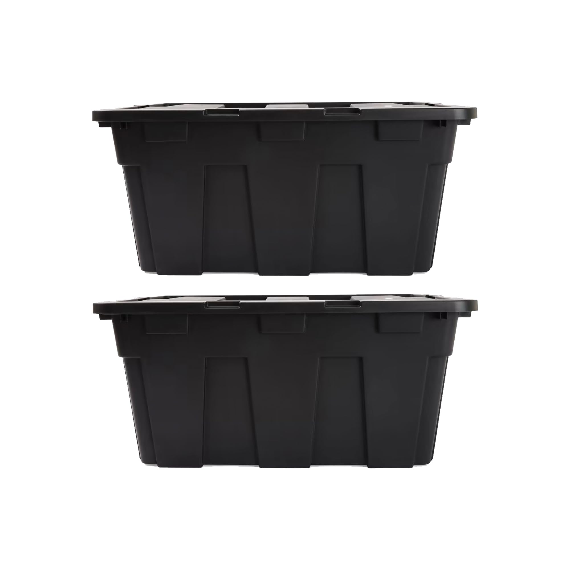 Anko 60L Heavy Duty Storage Container- Set of 2 |Multipurpose Plastic ...