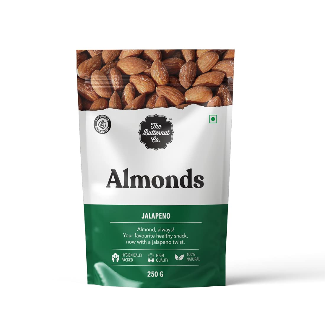 Buy Almonds with Jalapeno Twist | 250g | The Butternut Co. – The Better ...