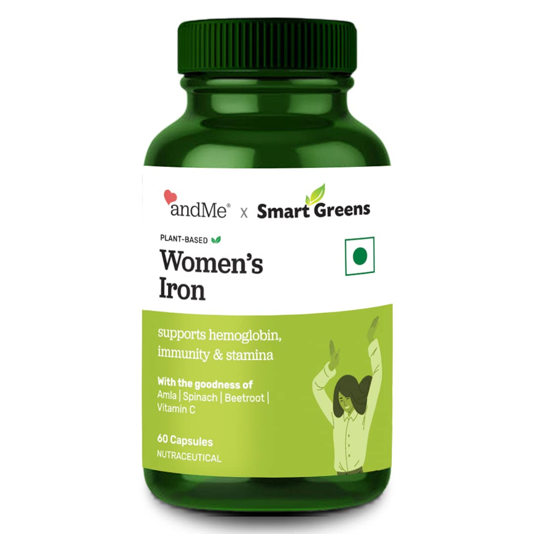 Buy 60 Capsules: Plant-Based Iron Supplement | Treats Anemia – The ...