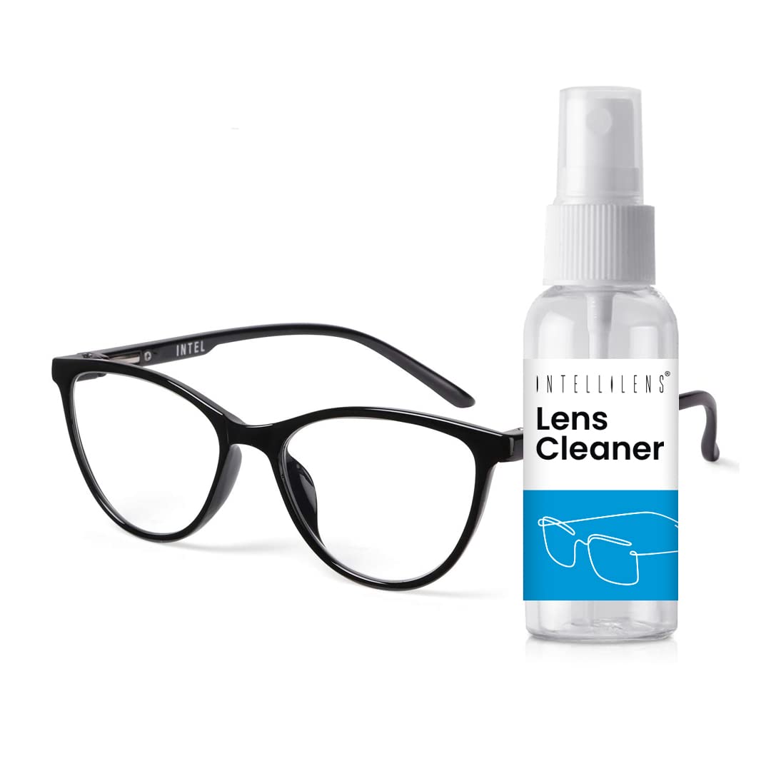 Buy Intellilens Square Blue Cut Computer Glasses - Anti Glare – The ...