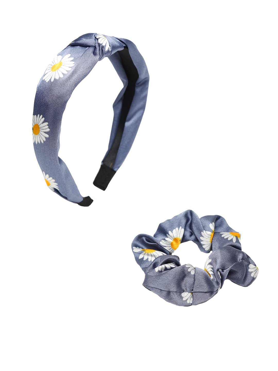 Buy Combo: Floral Satin Hair Accessories Set for Women – The Better Home