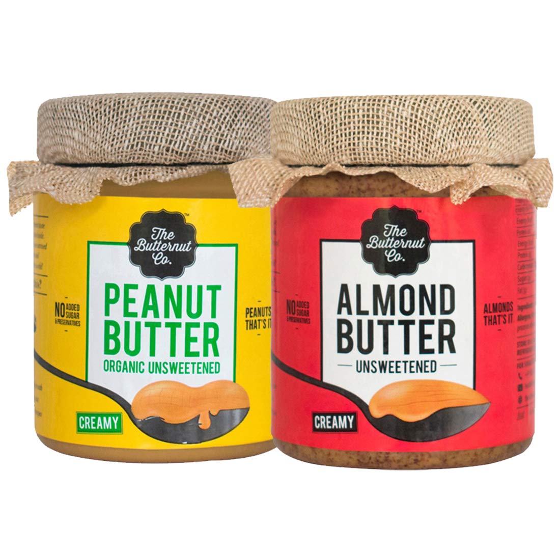 Buy Combo: Peanut Butter & Almond Butter - 400 gm Value Pack – The ...