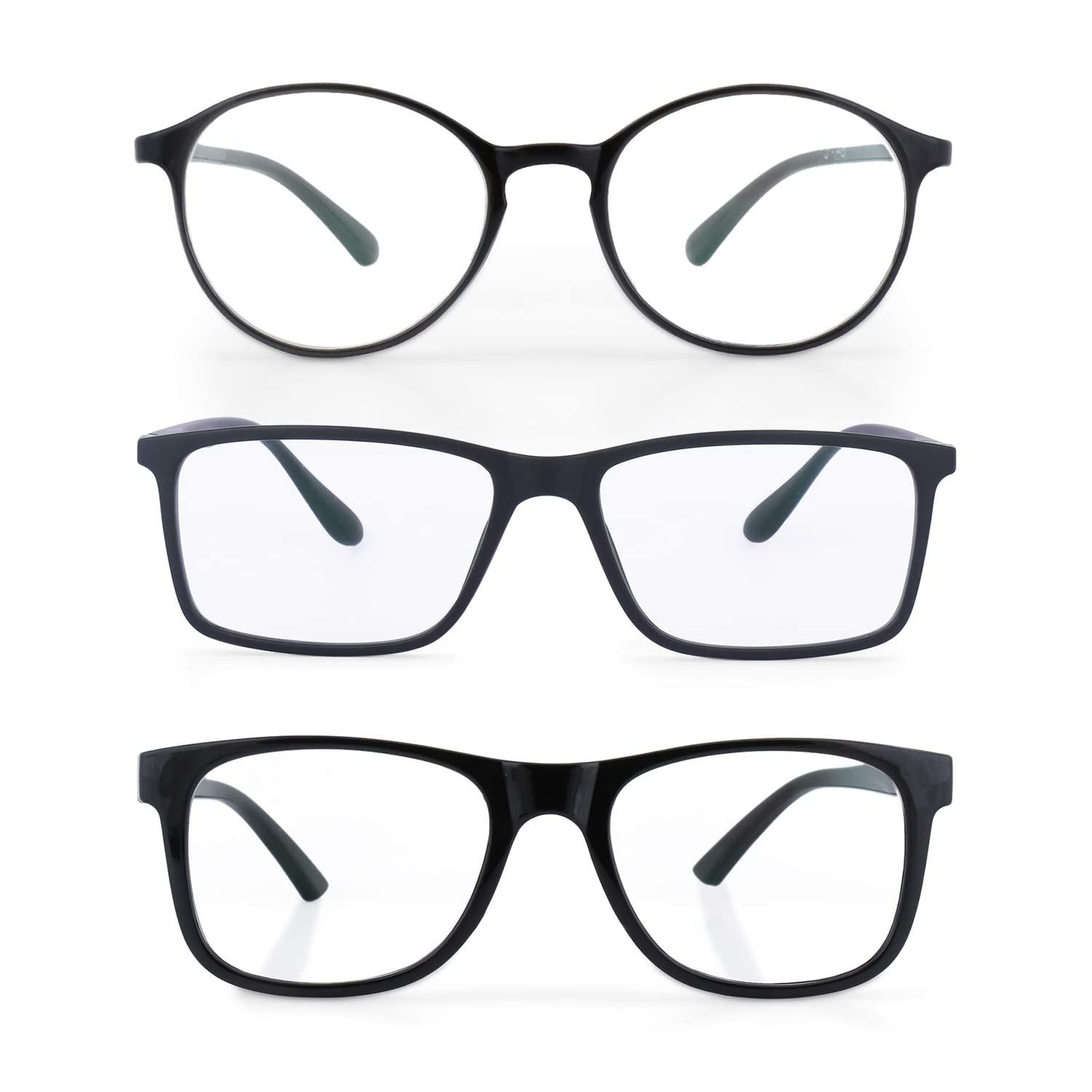 Buy Intellilens® Square Blue Cut Computer Glasses - UV Protection – The ...