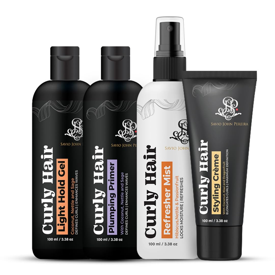Buy Combo: Curly Hair Essentials Set with Hydration & Control – The ...