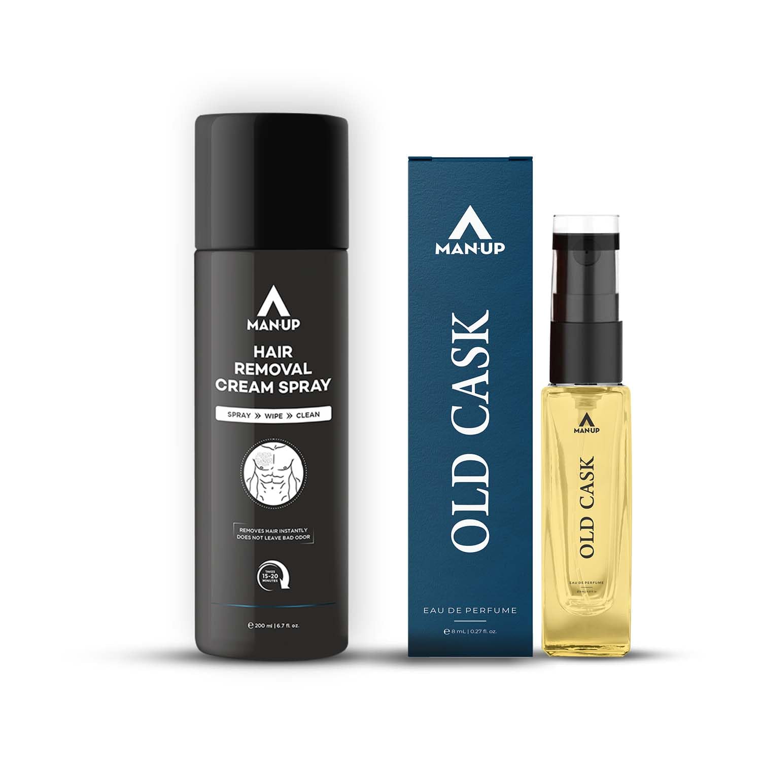 Buy Combo: Hair Removal Cream Spray & Old Cask Perfume – The Better Home