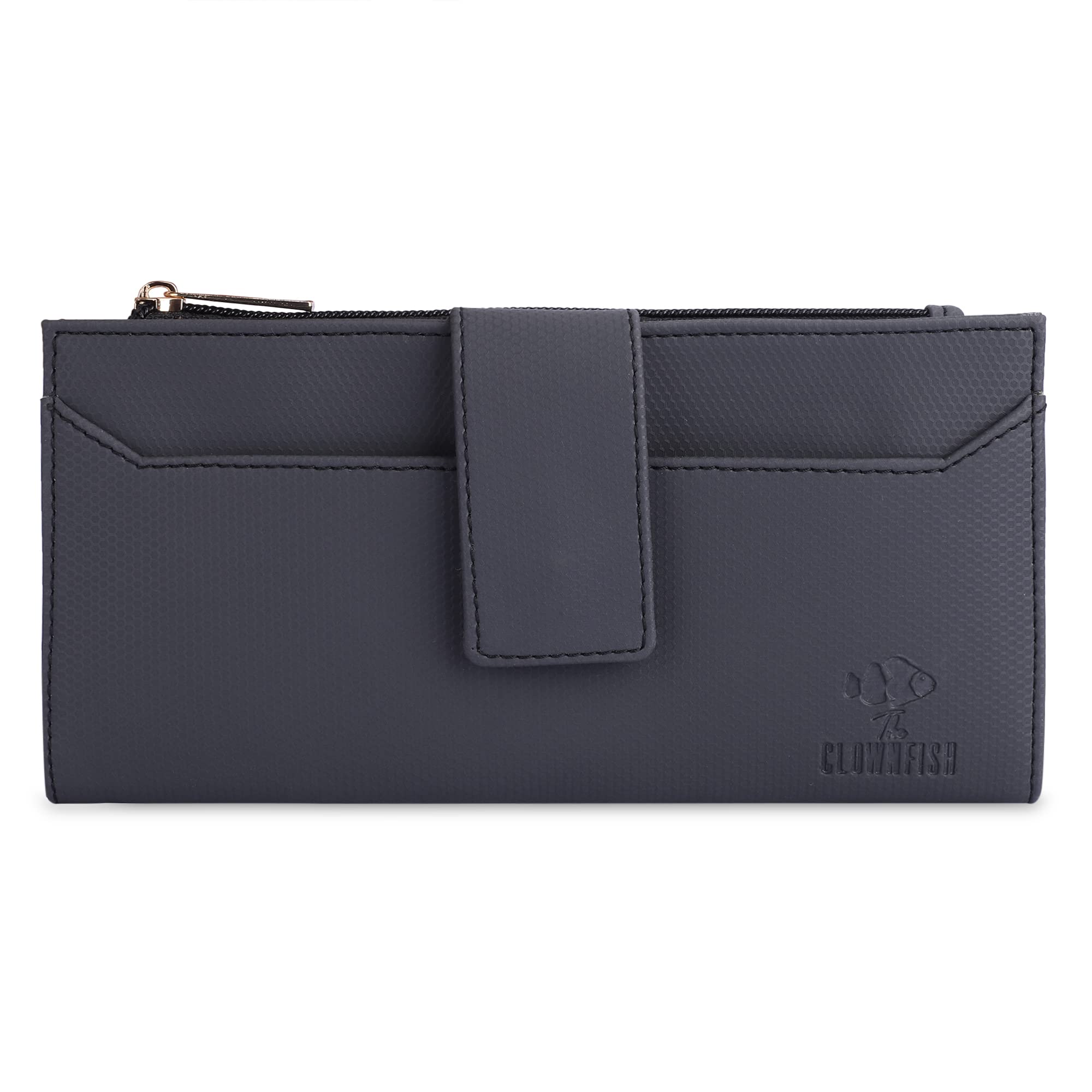 Buy Krizia Bi-Fold PVC Women's Wallet | Dark Grey – The Better Home