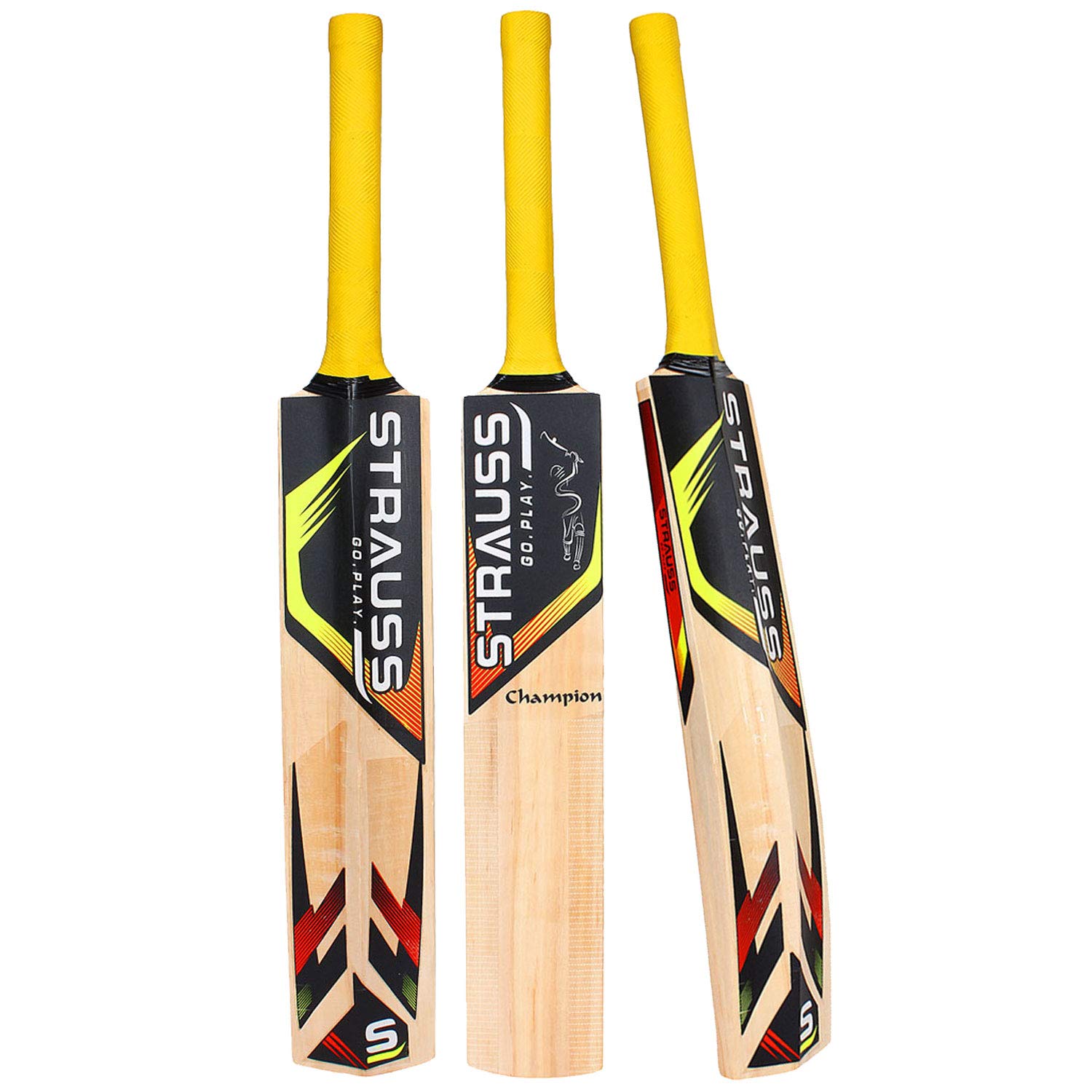 Buy Tennis Cricket Bat - Extra Soft Grip, Balanced Design | Size: 5 ...