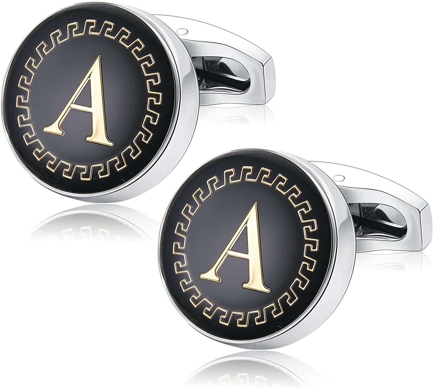 Buy Men's Cufflinks - Alphabet A Statement Map | Premium Quality – The ...