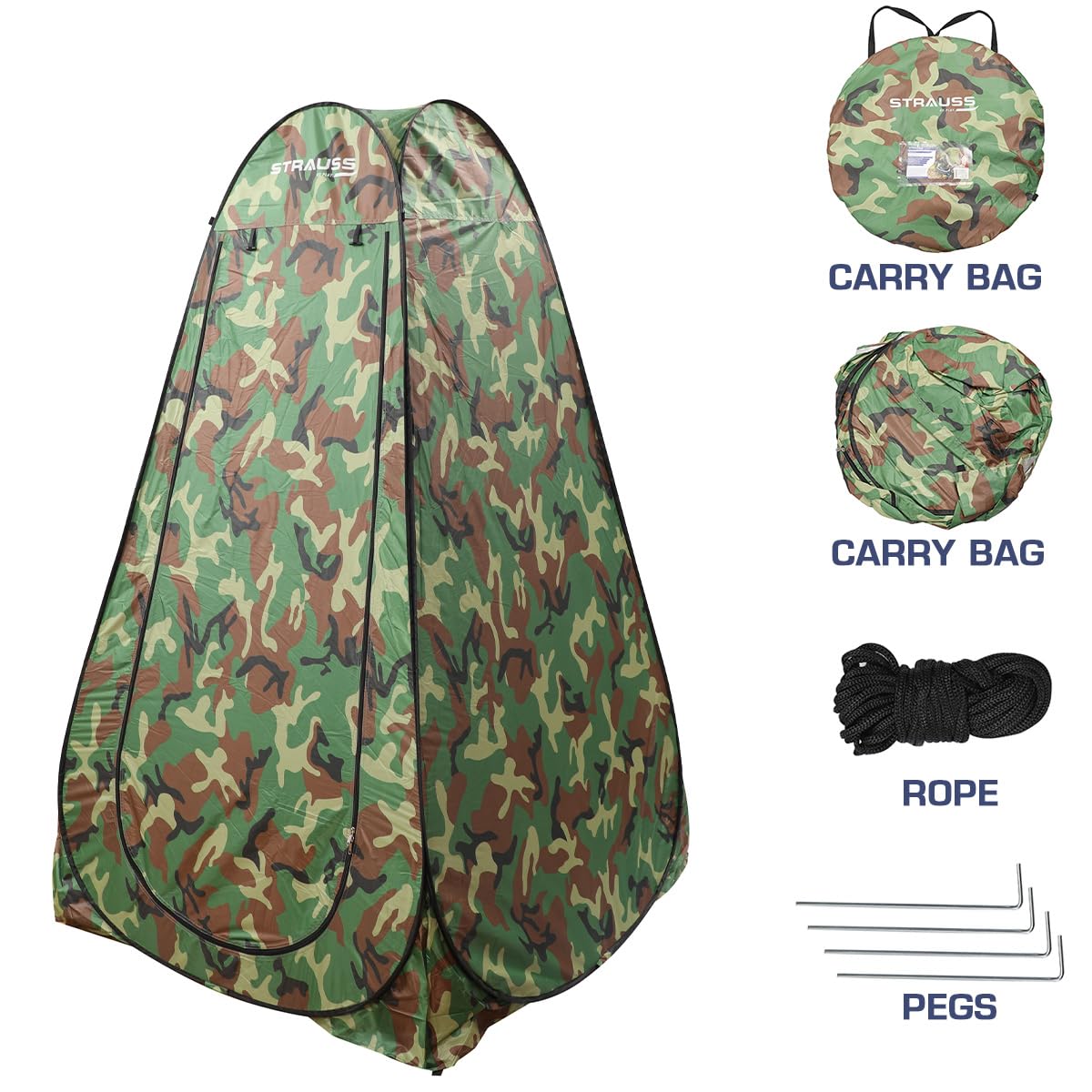 Buy STRASS Portable Pop Up Changing Tent - Instant Setup, Zipper Door ...