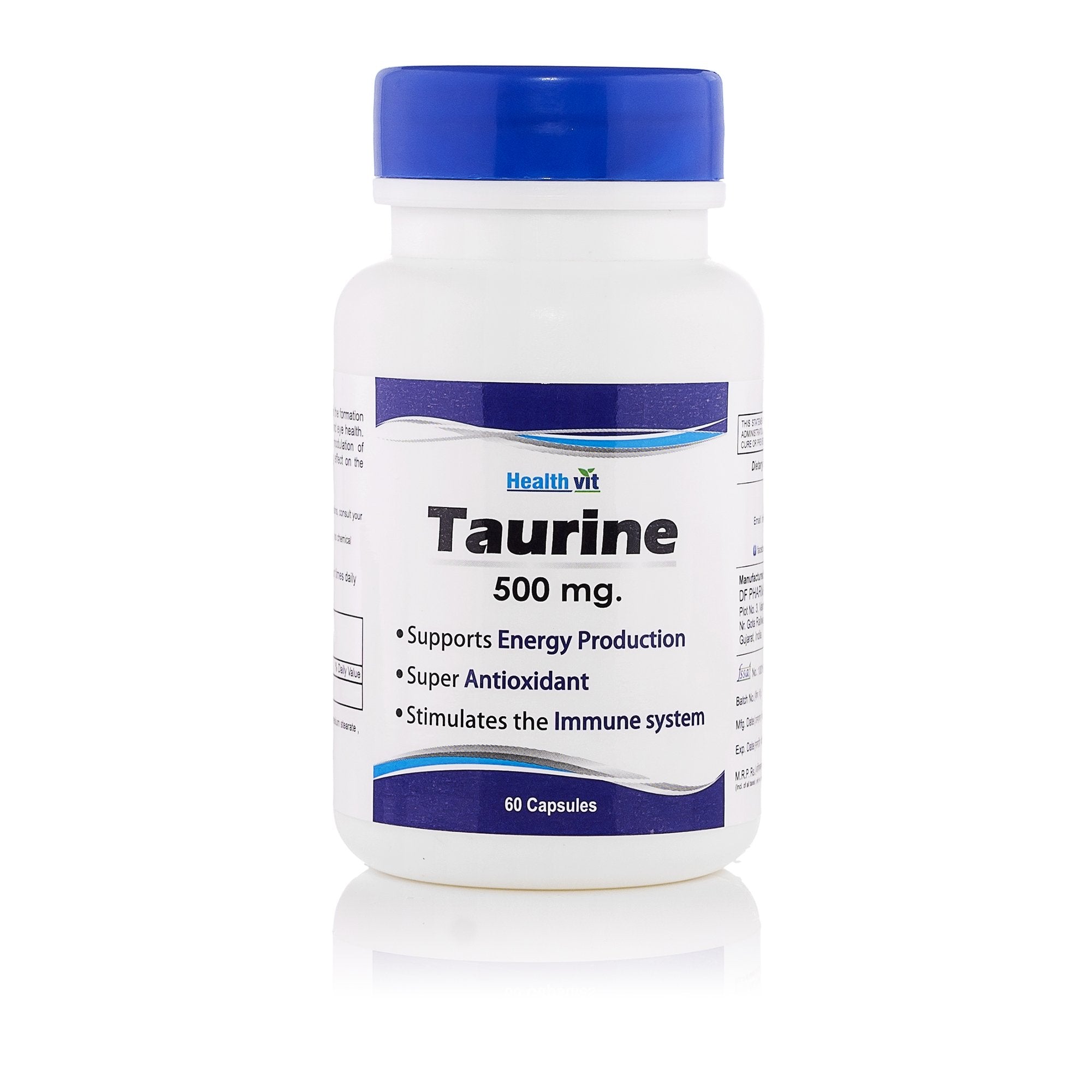 Healthvit Taurine Multivitamin Supplement | Essential Multivitamin Tab ...