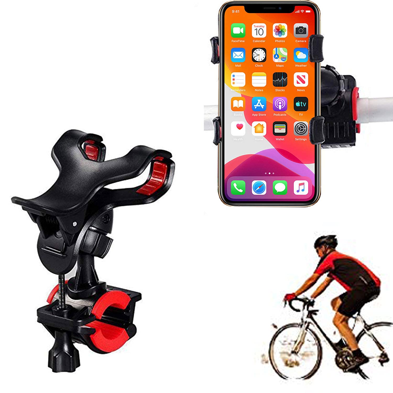 Buy Cycle Mobile Phone Holder with Adjustable Clamp Design – The Better ...