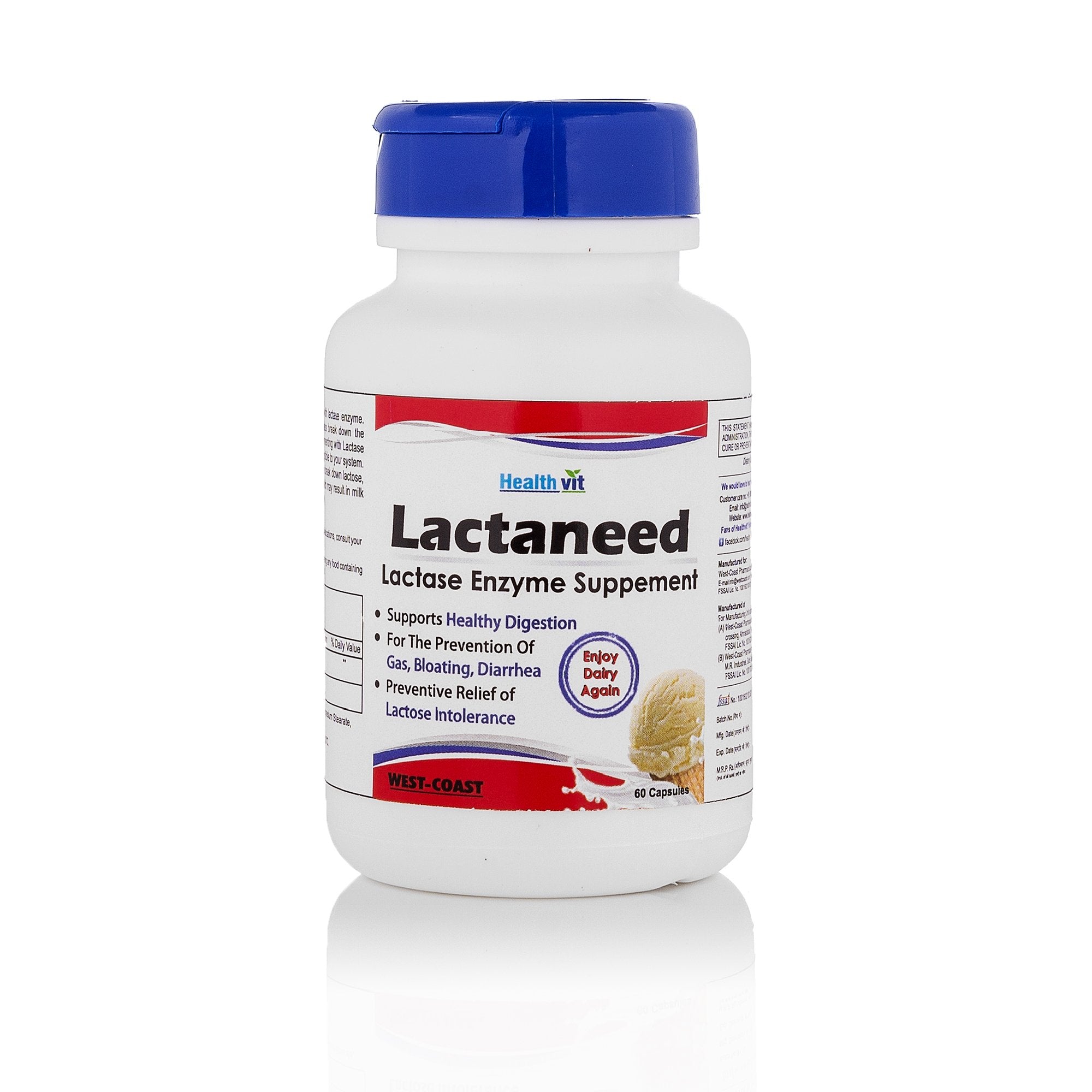 Buy Lactase Enzyme Capsules - Digestive Health Support – The Better Home