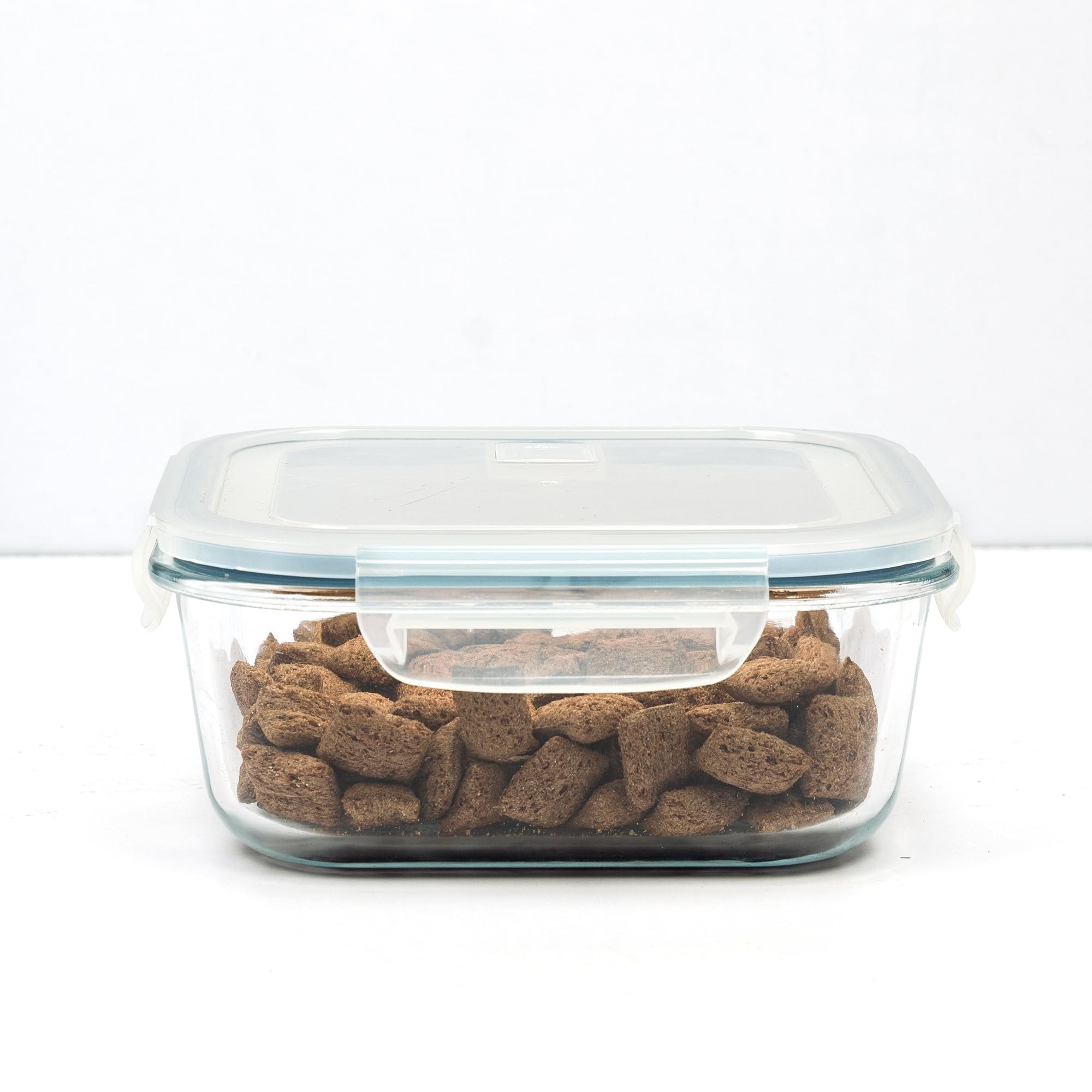 Pack of 2: Leak-Proof Glass Storage Containers with Lockable Lids | Sp ...
