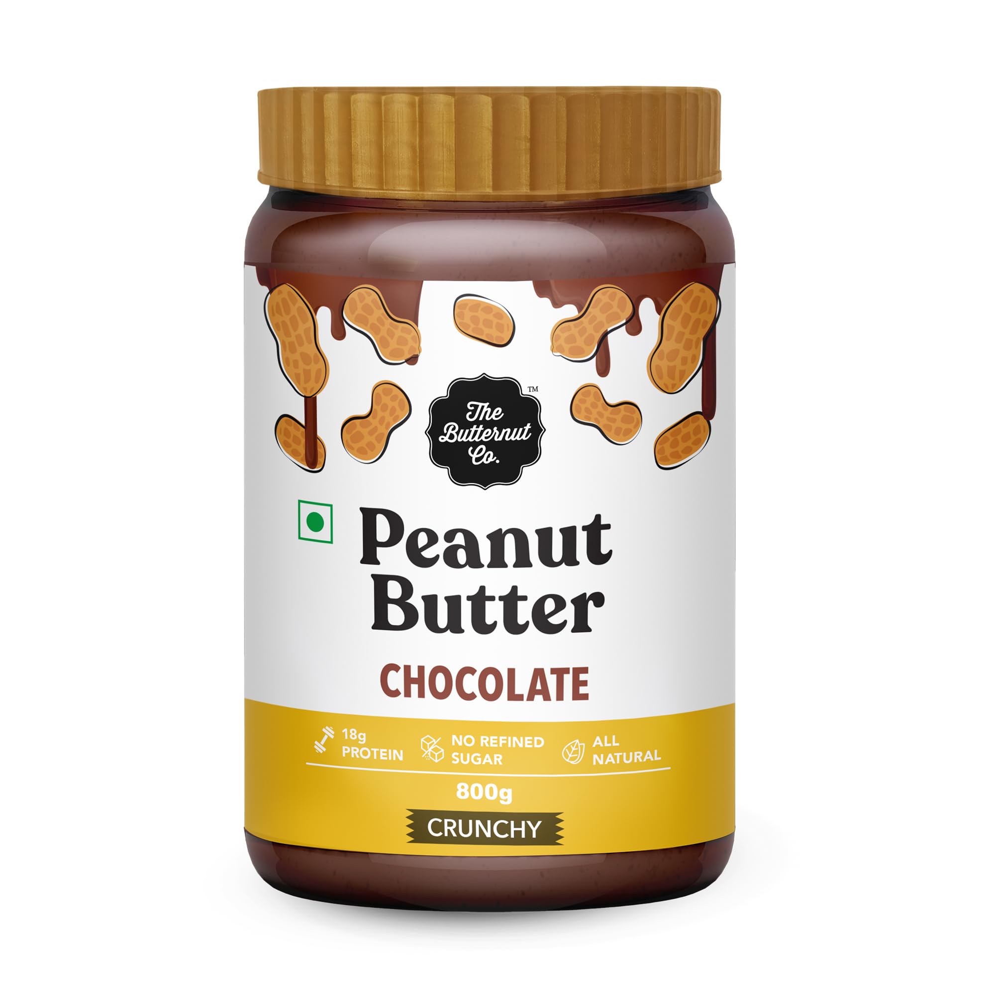 Buy The Butternut Co. Peanut Butter - Crunchy Chocolate Flavor – The ...