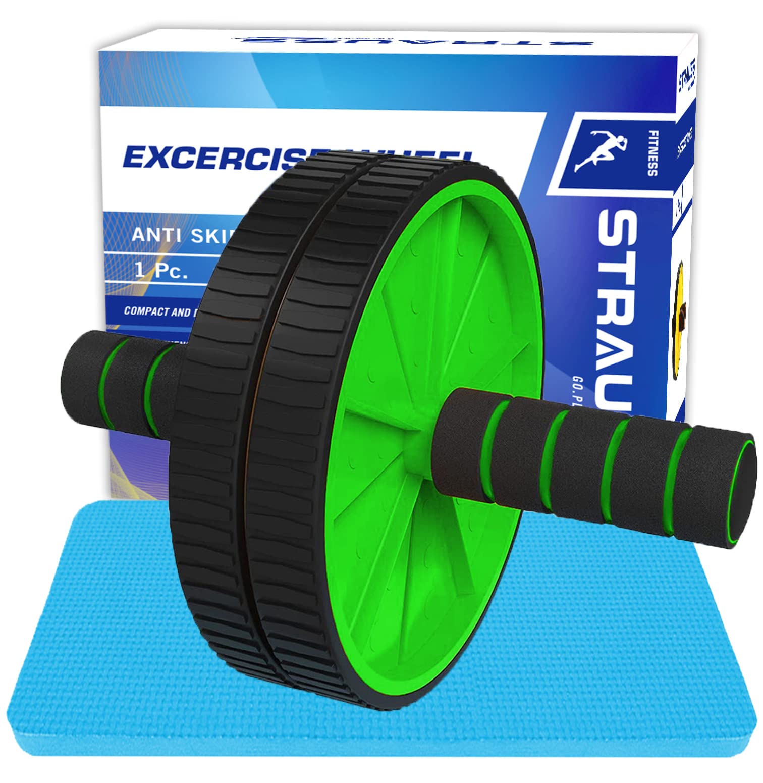 Buy Strauss Home Gym Ab Roller Wheel - Durable & Ergonomic – The Better ...