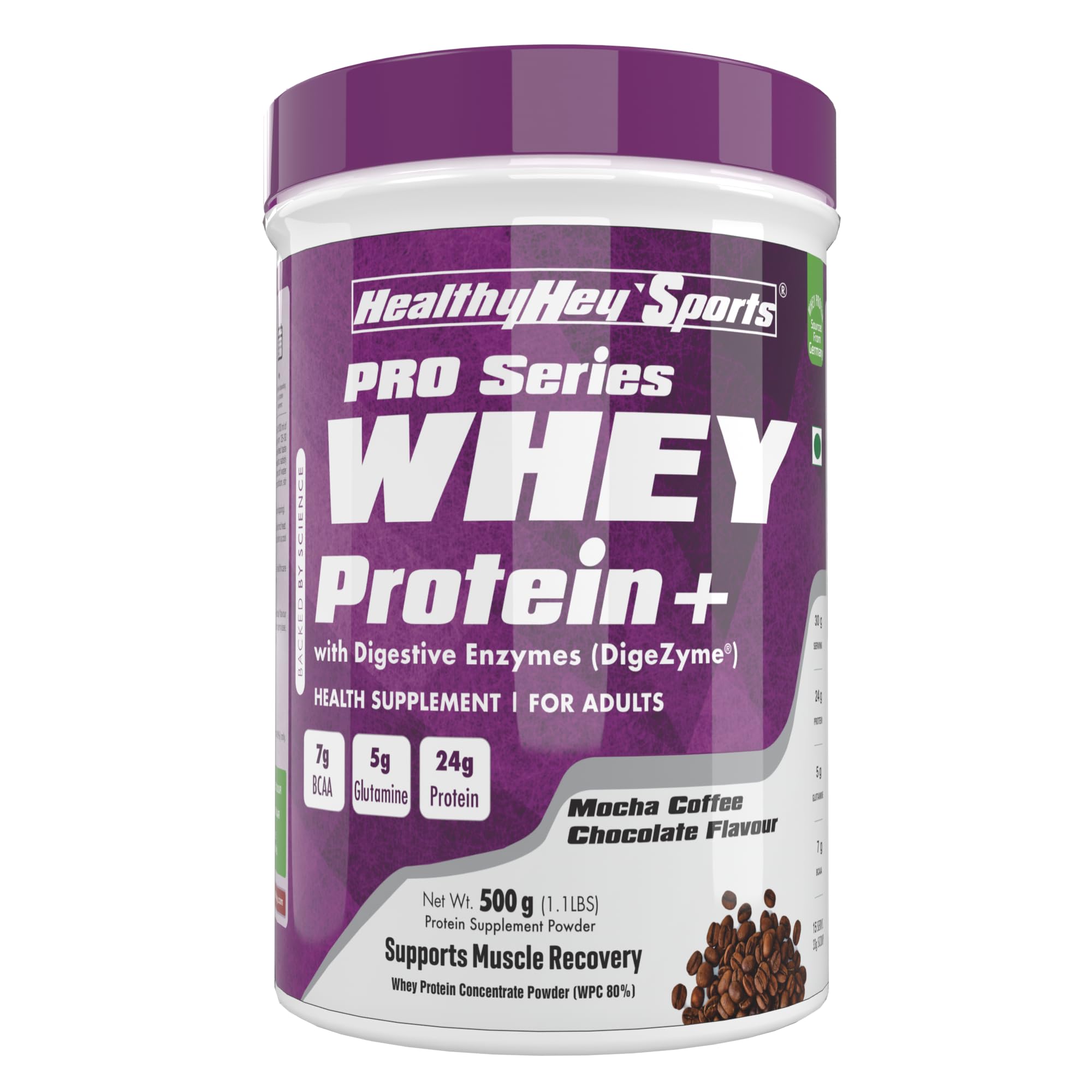 Buy HealthyHey Sports Whey Protein Concentrate: Muscle Synthesis ...