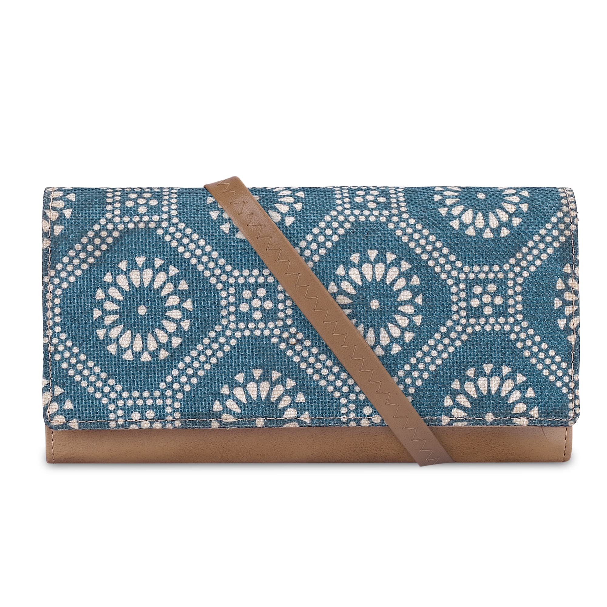 Buy Jolene Blue Faux Leather Wallet: Stylish, Durable – The Better Home