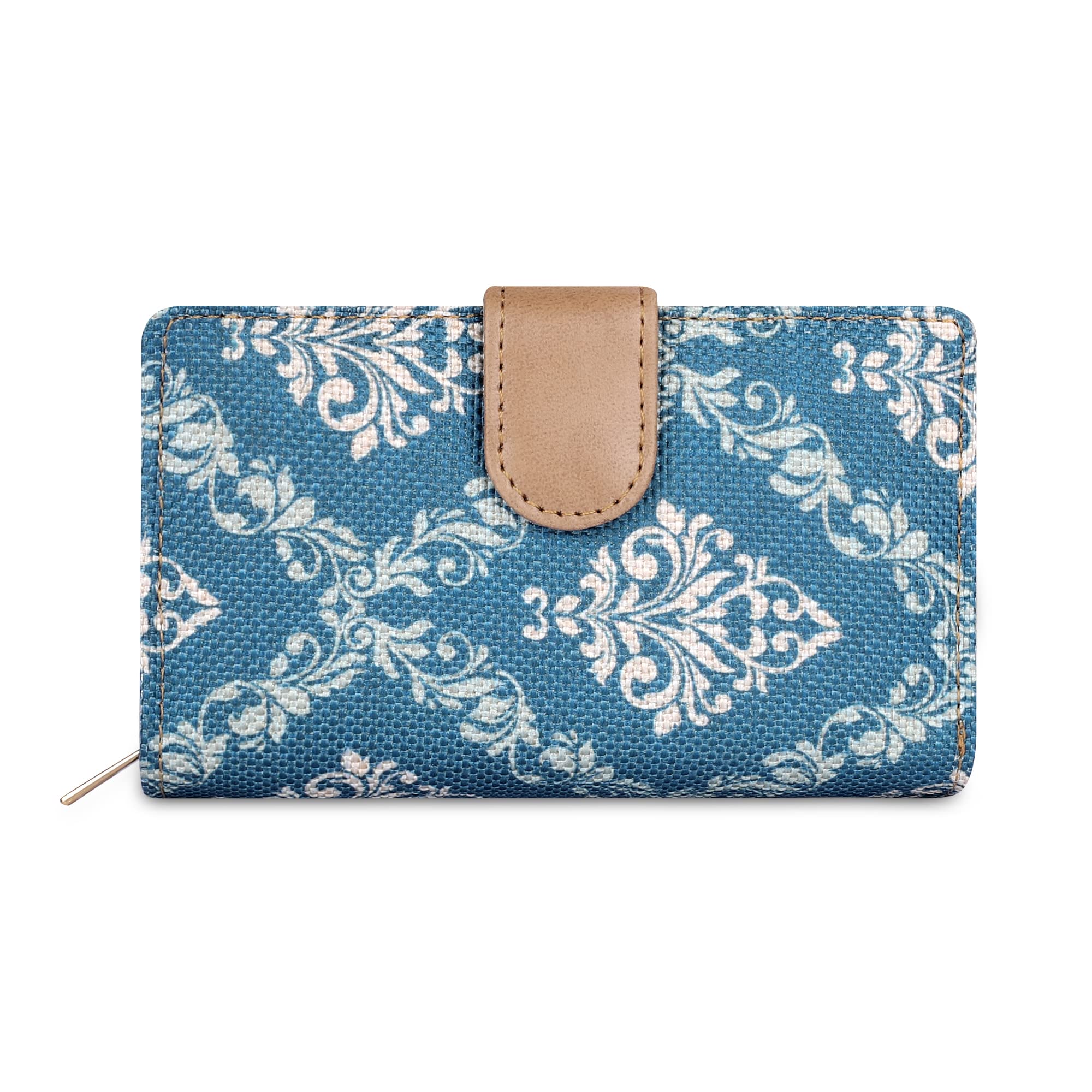 Buy Fab Series Blue Women's Wallet with Compartments | Clownfish – The ...