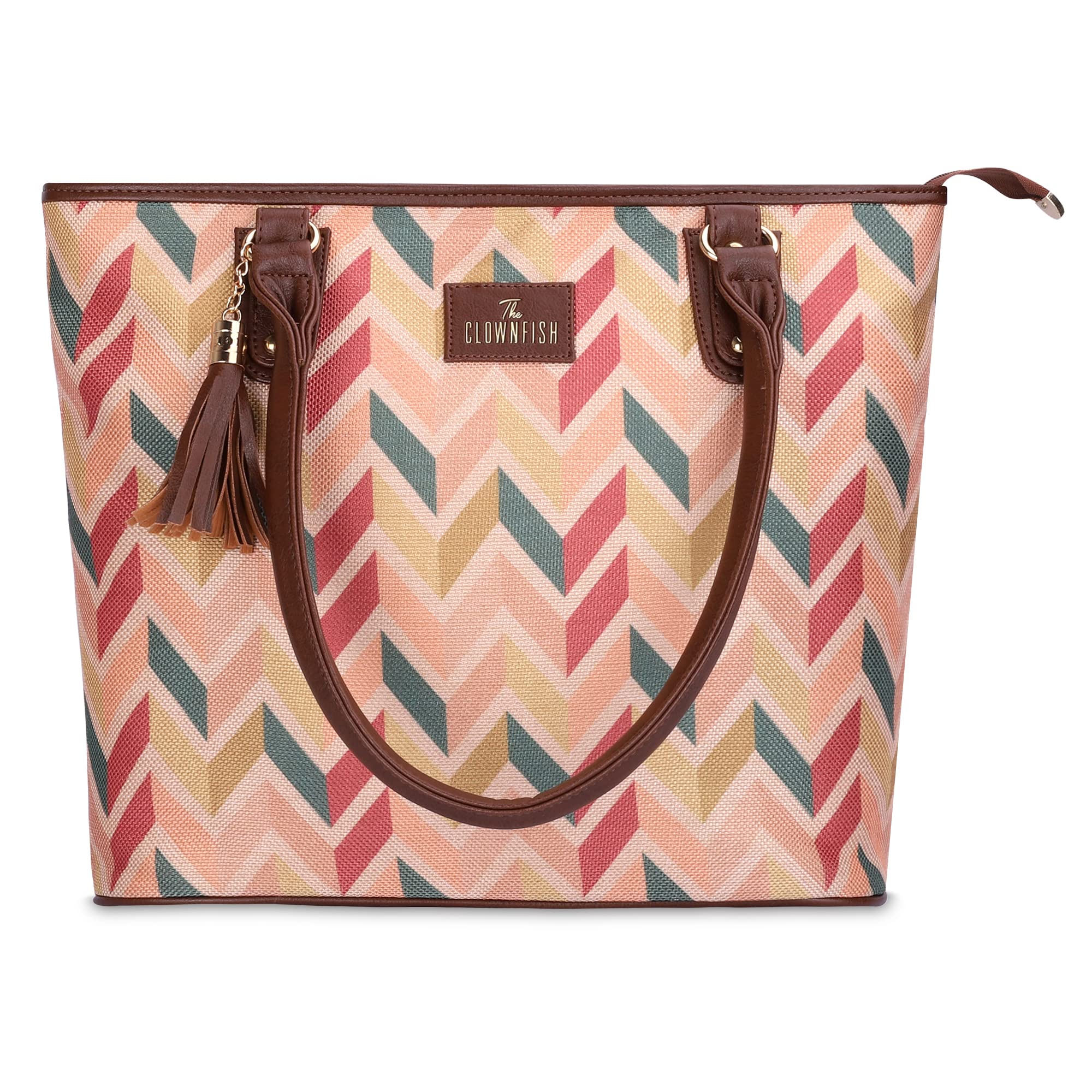 Buy Percy Handbag: Printed Fabric Tote with Cell Phone Holder – The ...