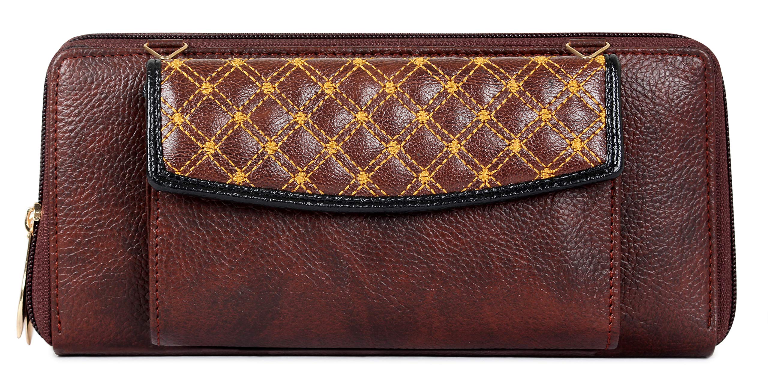 Buy Synthetic Leather Women's Wallet - Yellow – The Better Home
