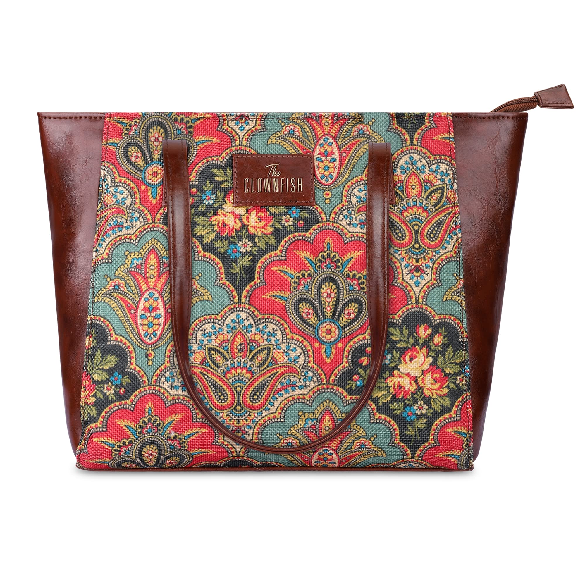 Buy Valentine Printed Handicraft Fabric Tote: Stylish Office Bag – The ...