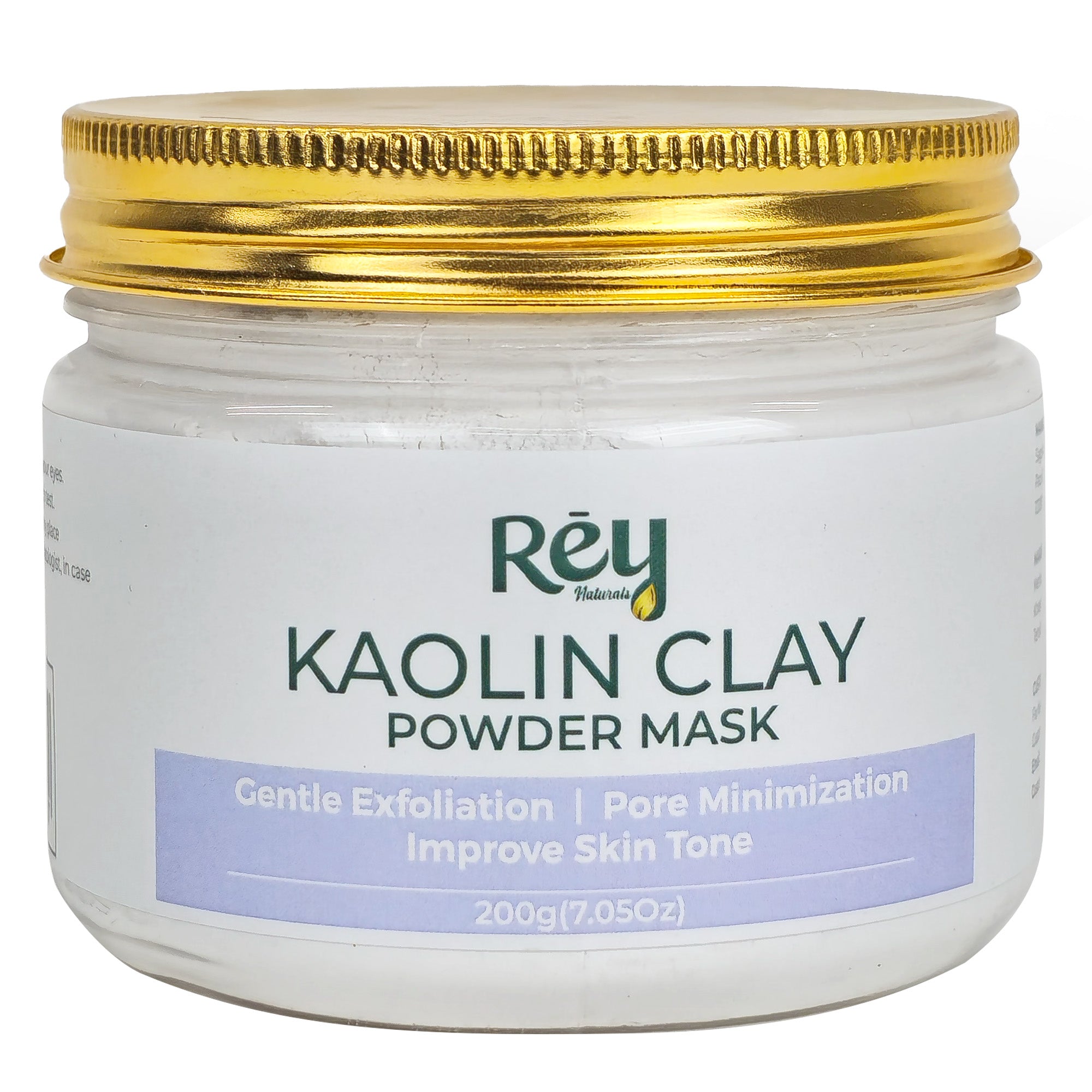 Buy Rey Naturals Kaolin Clay Powder - Deep Cleansing Face Pack – The ...