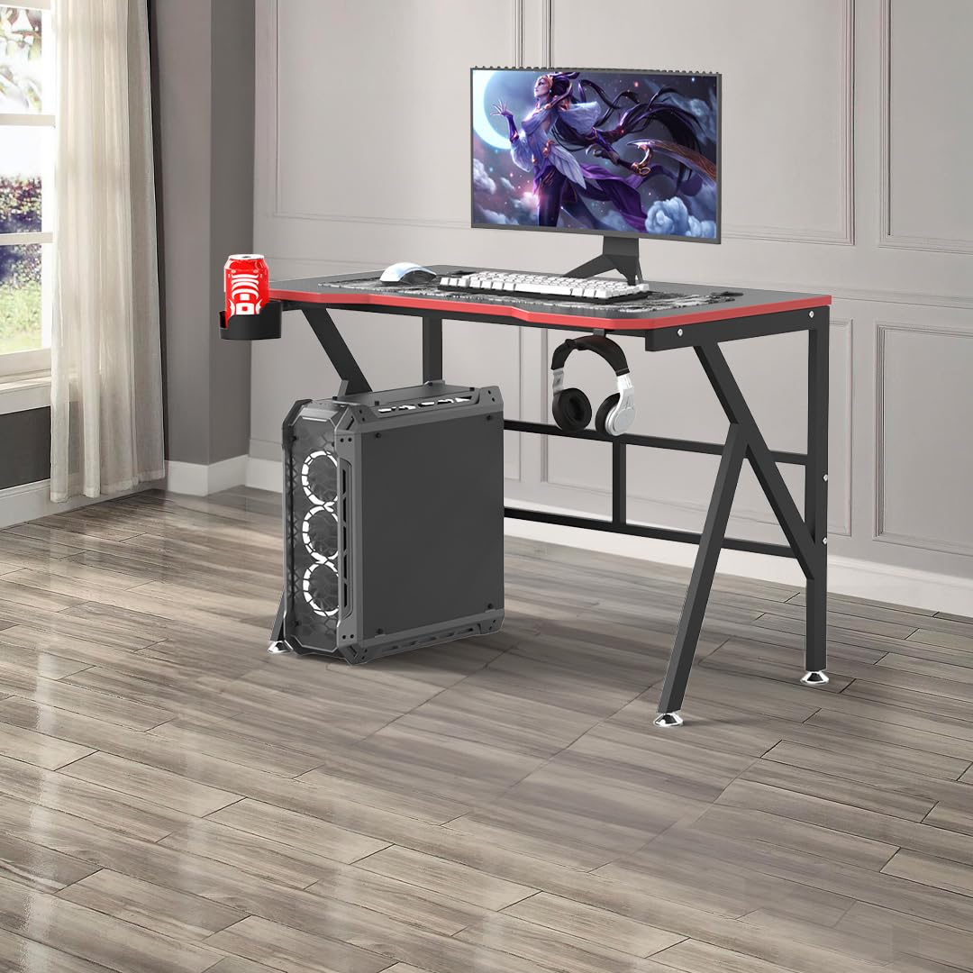 Buy SAVYA HOME Height Adjustable Gaming Desk - Ergonomic & Spacious ...