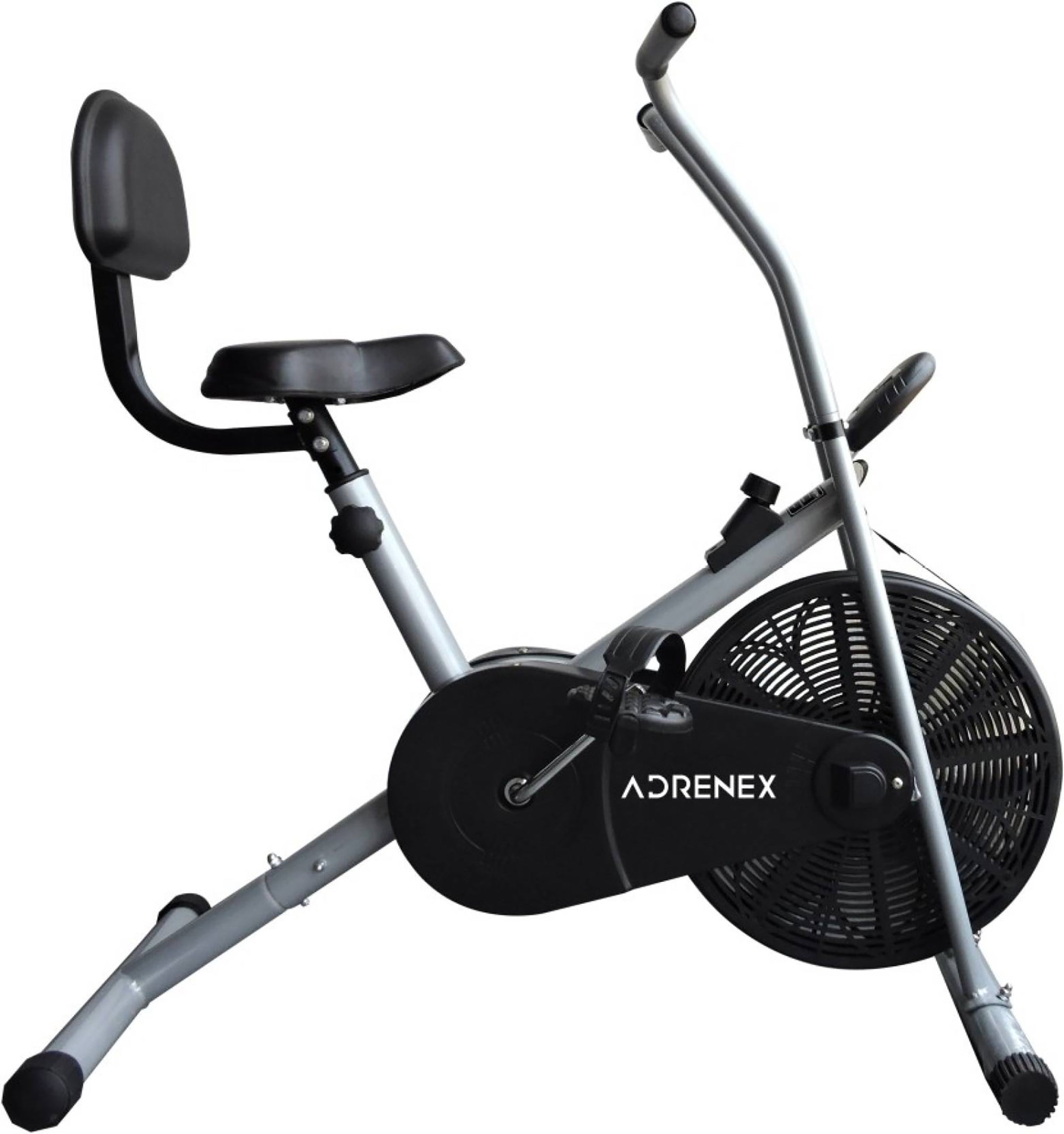 Buy Adrenex Dual Action Air Bike | Full Body Workout | Compact Design ...