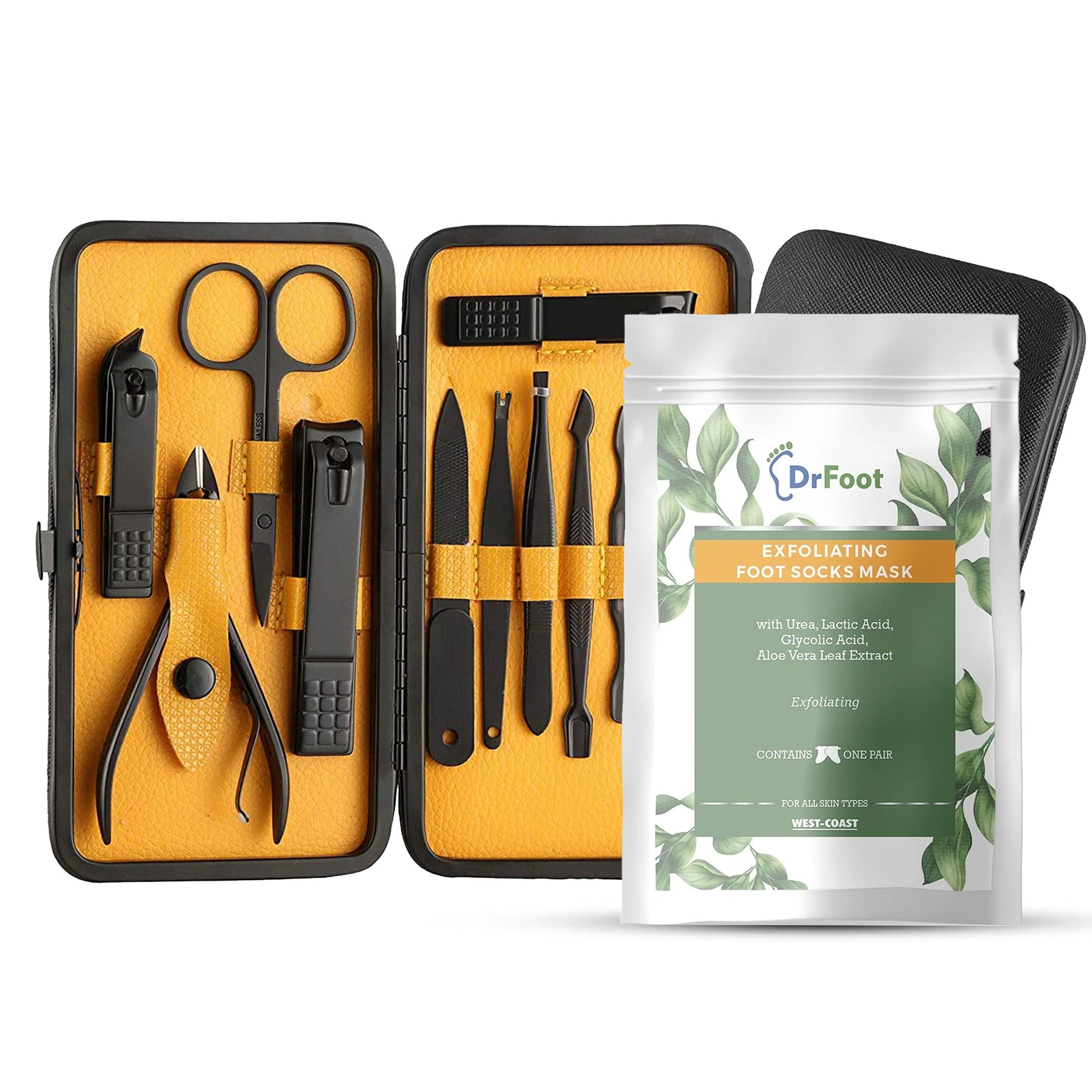 Buy 12 in 1: Manicure Pedicure Kit with Foot Peeling Mask – The Better Home