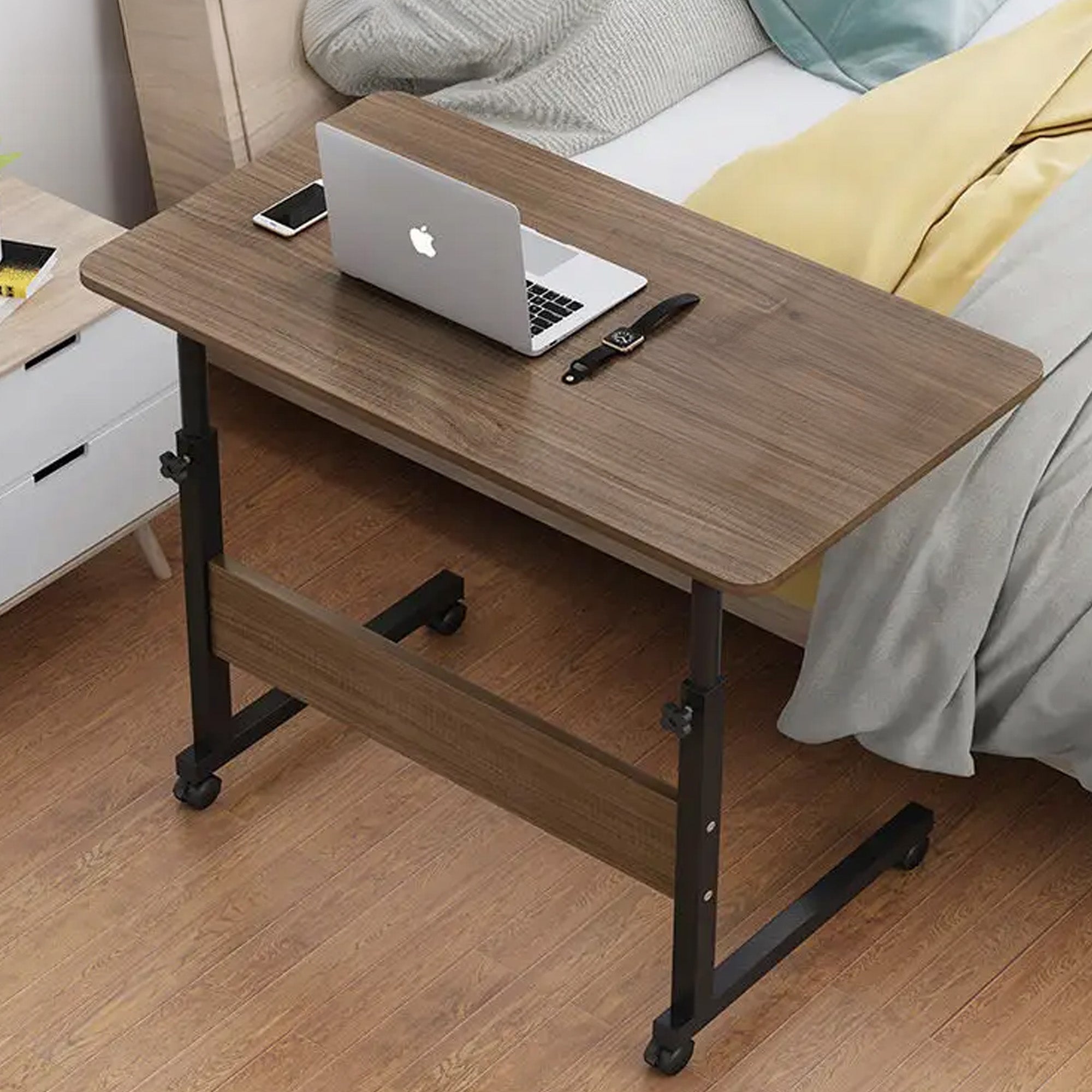 SAVYA HOME Manual Height Adjustable Study Table for Adults, Students ...