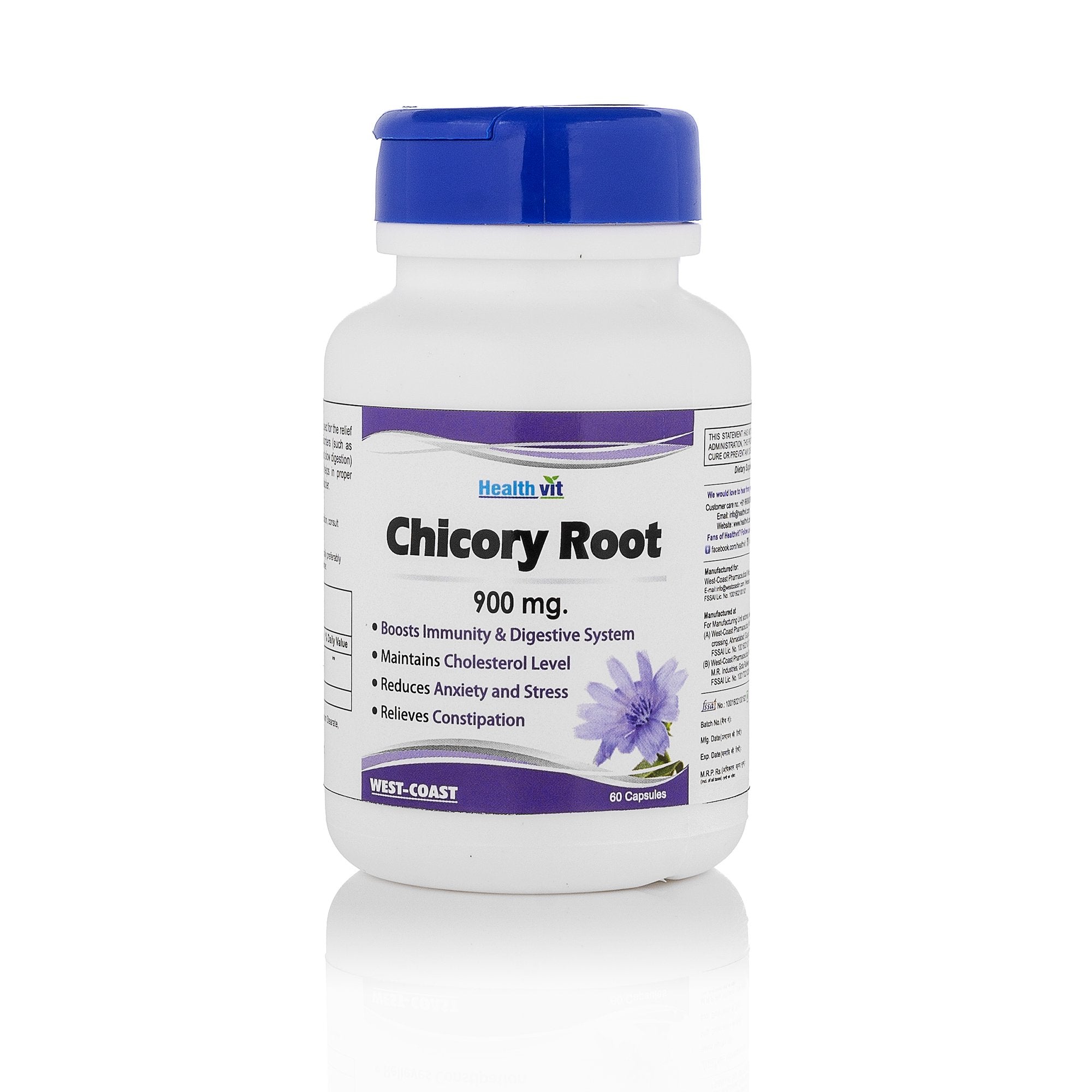 Buy Healthvit Chicory Root 900mg Capsules - Boost Immunity – The Better ...