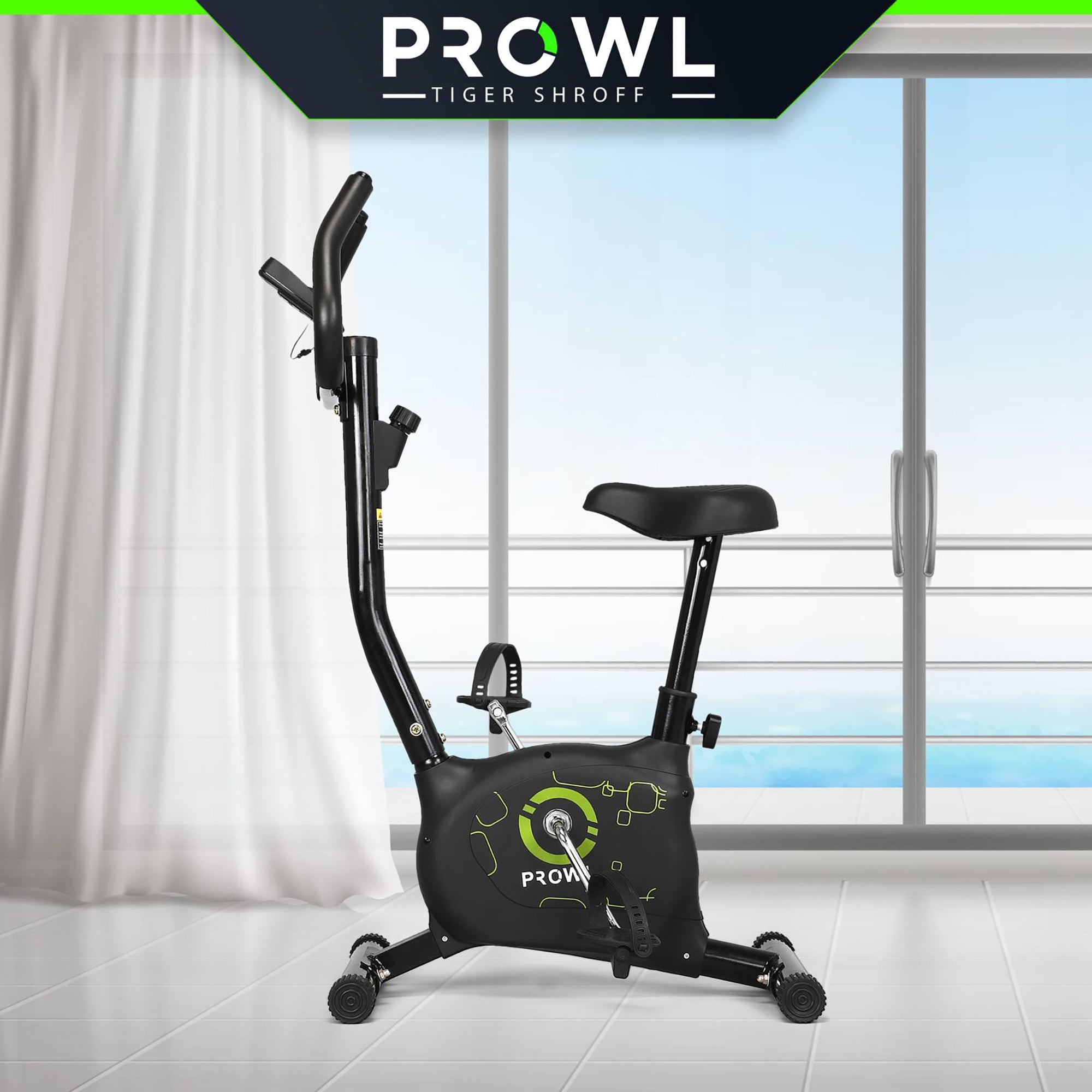 Buy Prowl GT-10 Upright Exercise Bike - Ergonomic, Height Adjustable ...