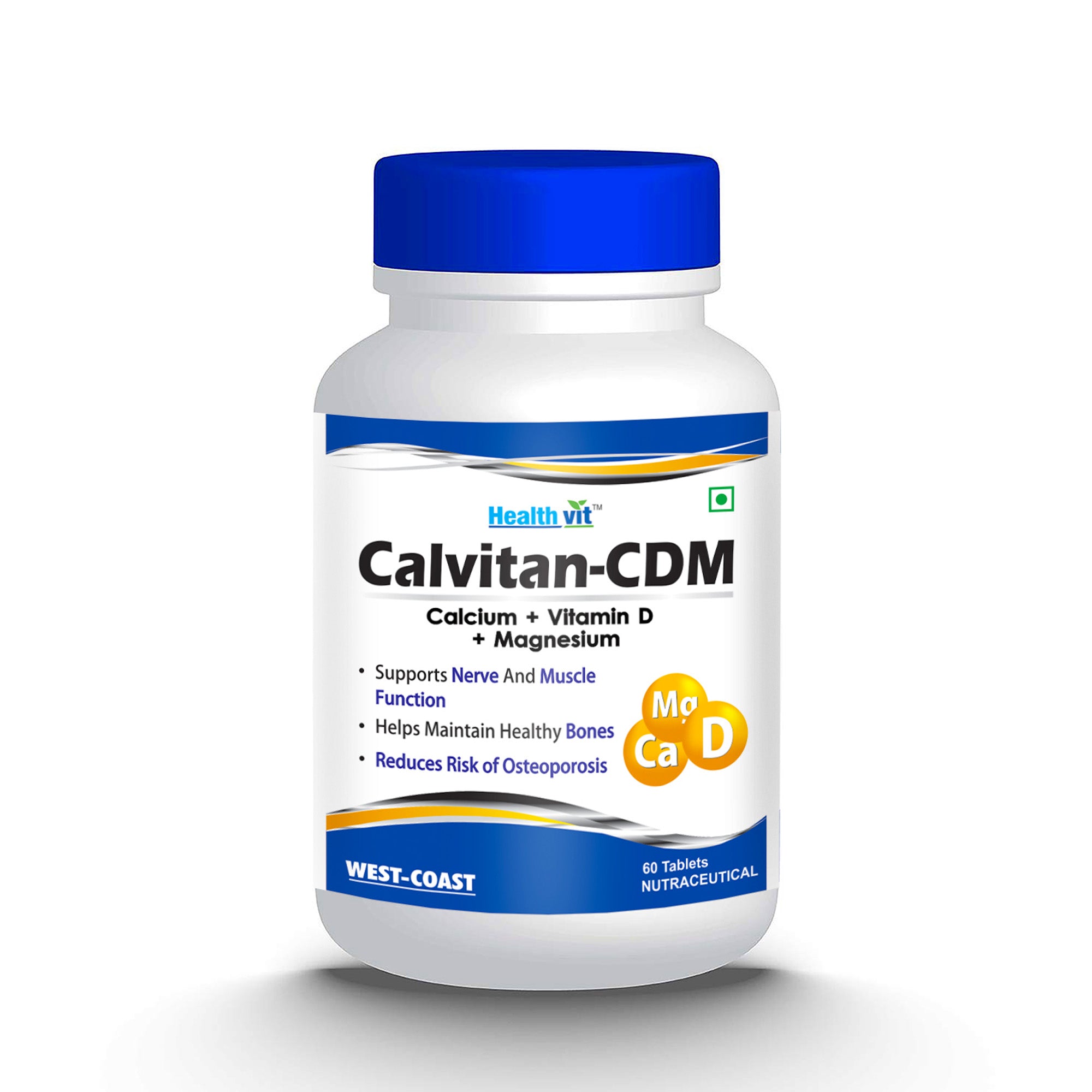 Buy Healthvit Calcium Vitamin D3 Magnesium Tablets | 60 Tablets – The ...