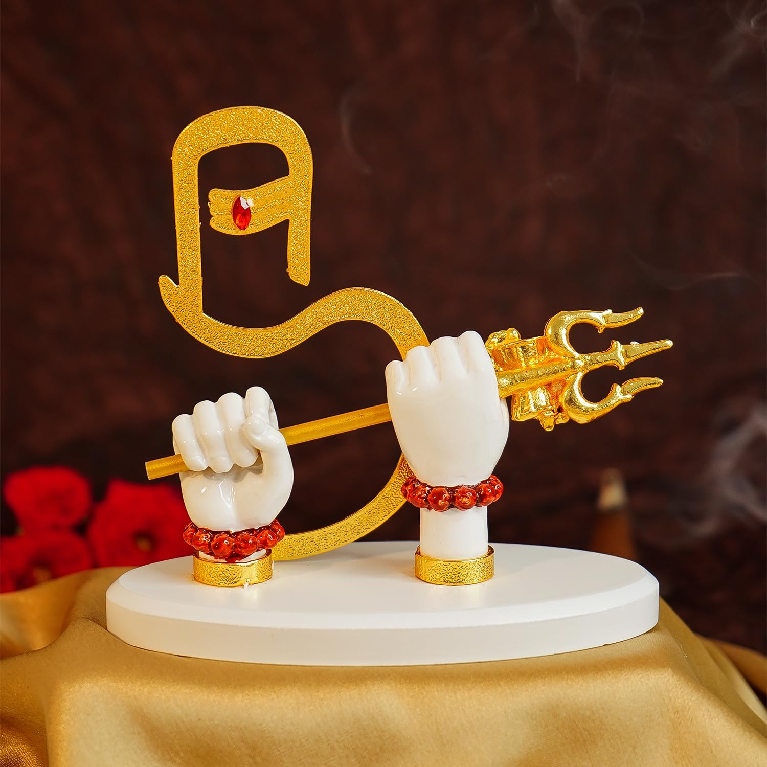 Ekhasa Resin Lord Shiva Hands with Trishul Idol | Shivji Trisul Hand S ...