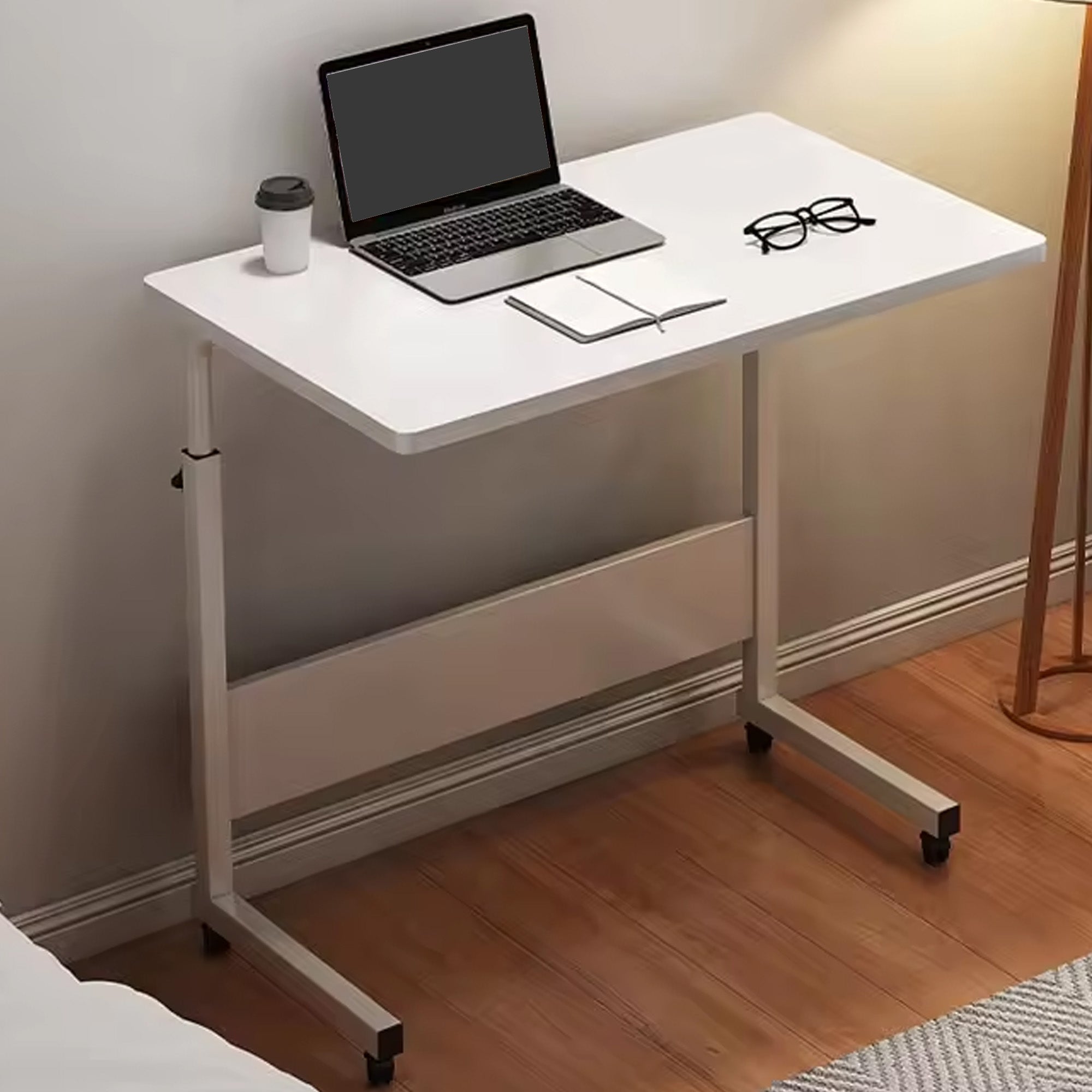 SAVYA HOME Height Adjustable Table, Study Table, Portable Table, Compu ...